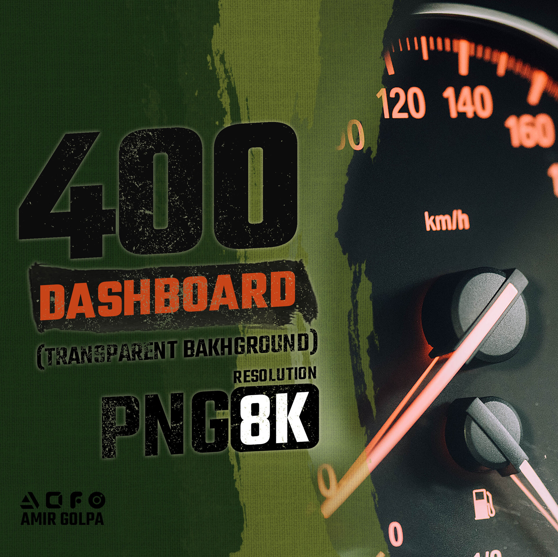 ArtStation - 400 DASHBOARD png8K