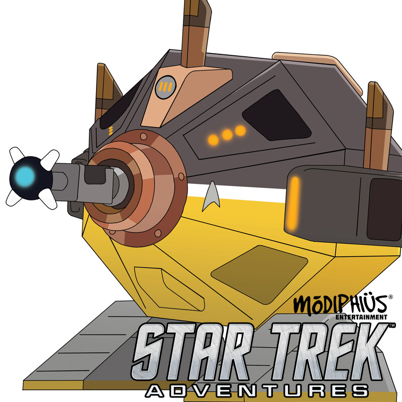 ArtStation - Star Trek Adventures: Lower Decks - Exocomp