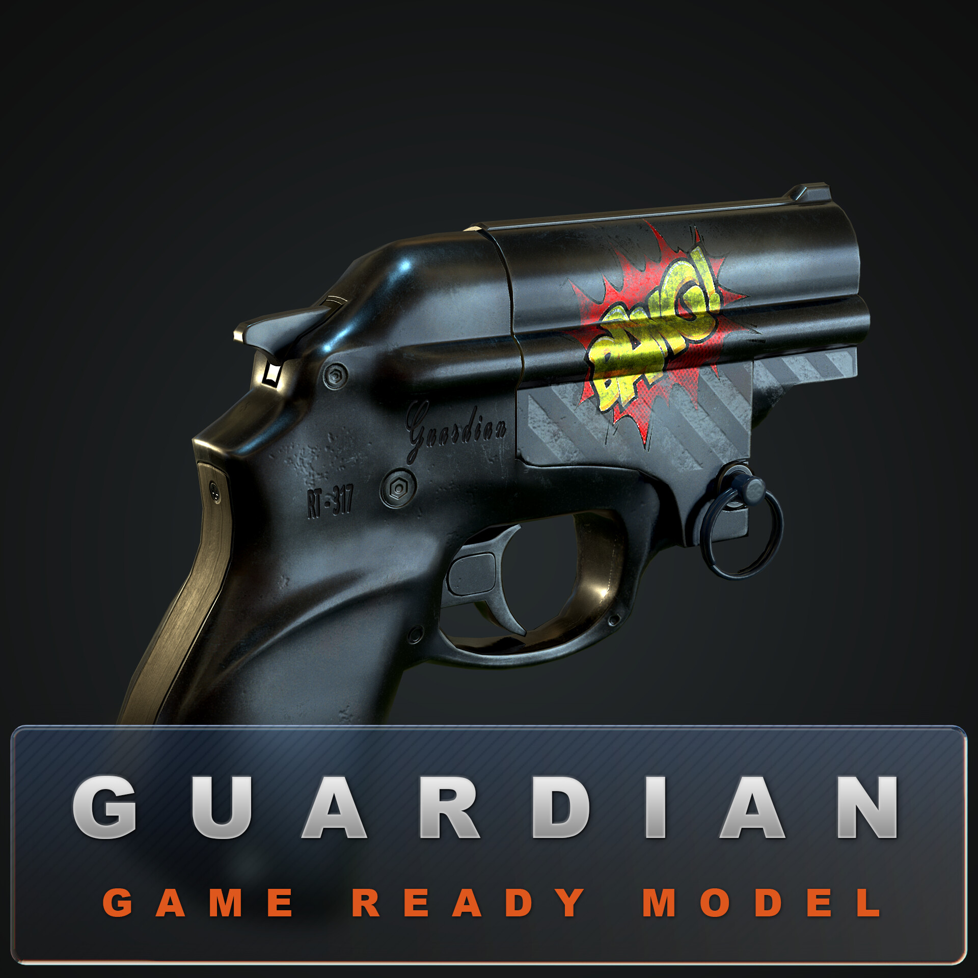 ArtStation - Guardian: Game ready model