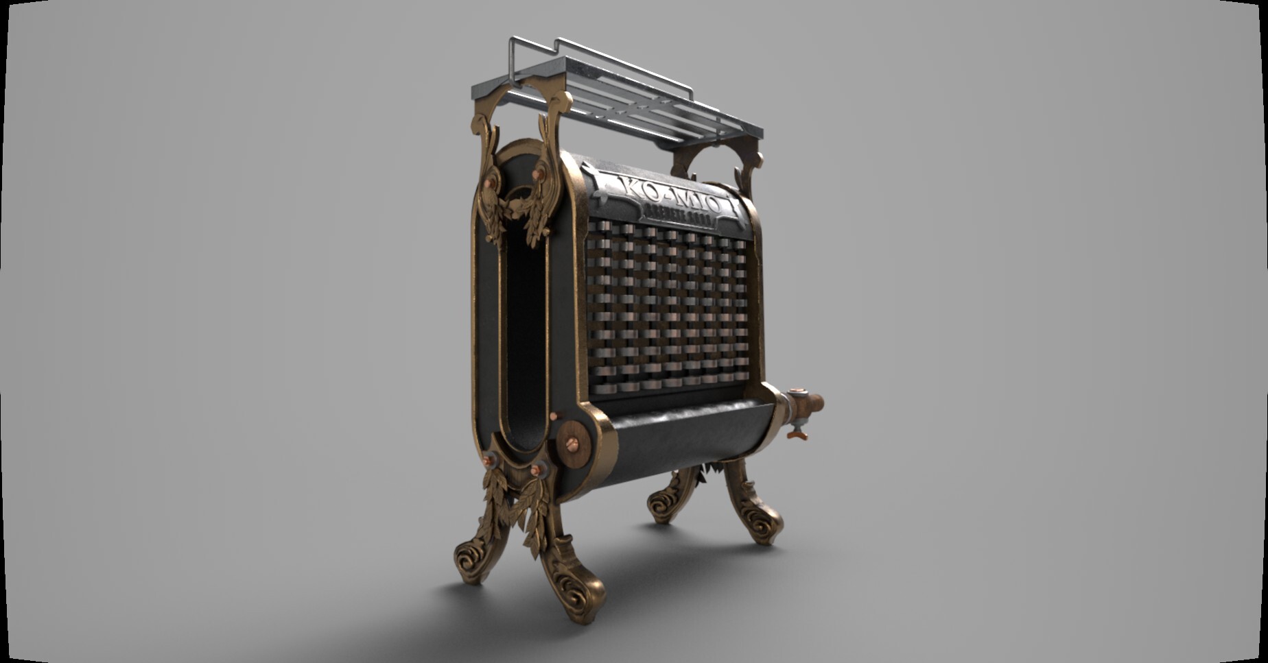 ArtStation - 1924 Gas Heater