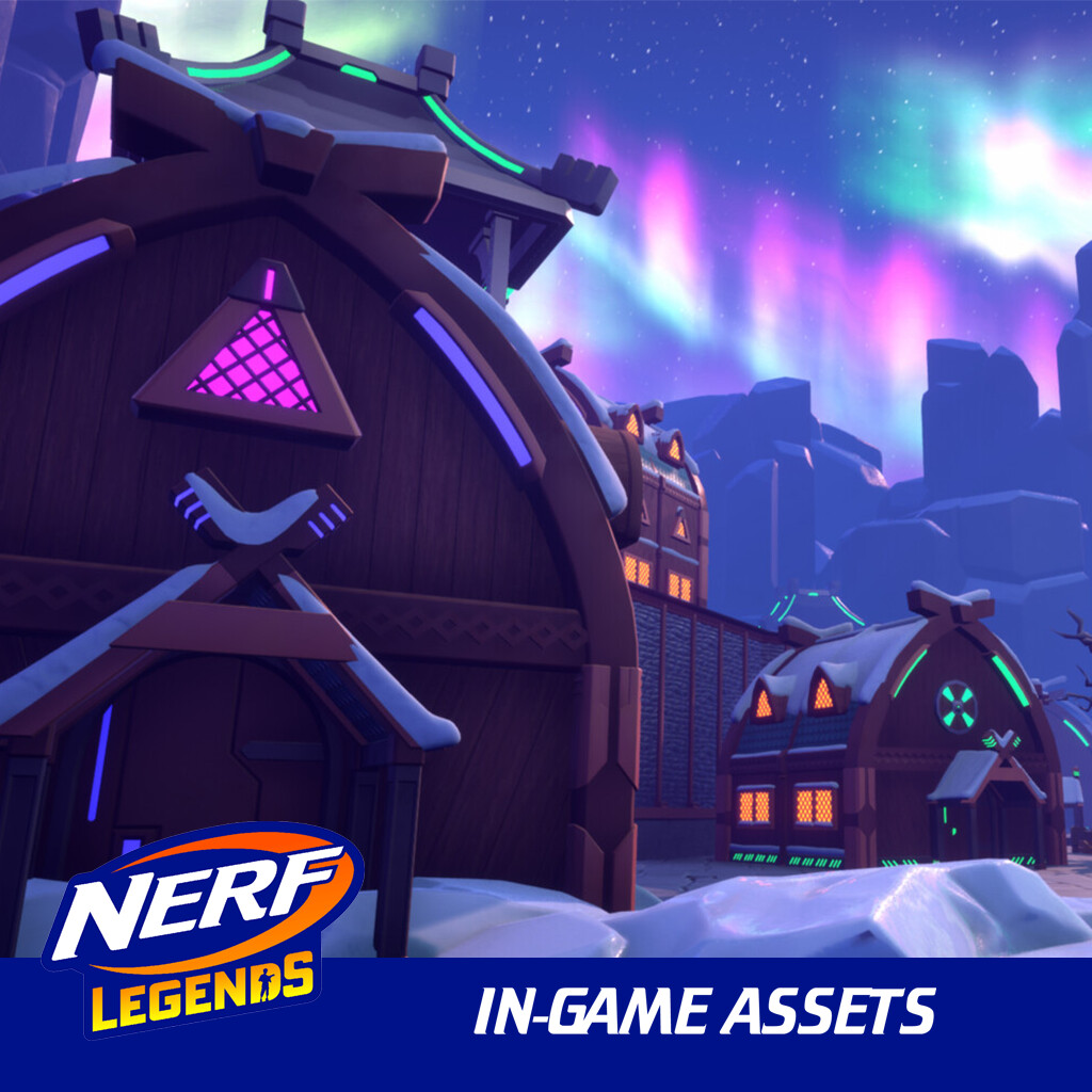 ArtStation - Nerf legends in game assets