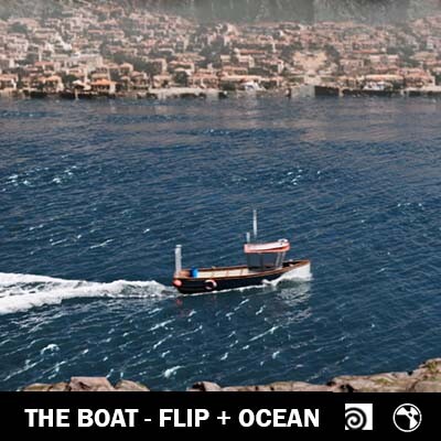 ArtStation - THE BOAT - FLIP + OCEAN PROJECT