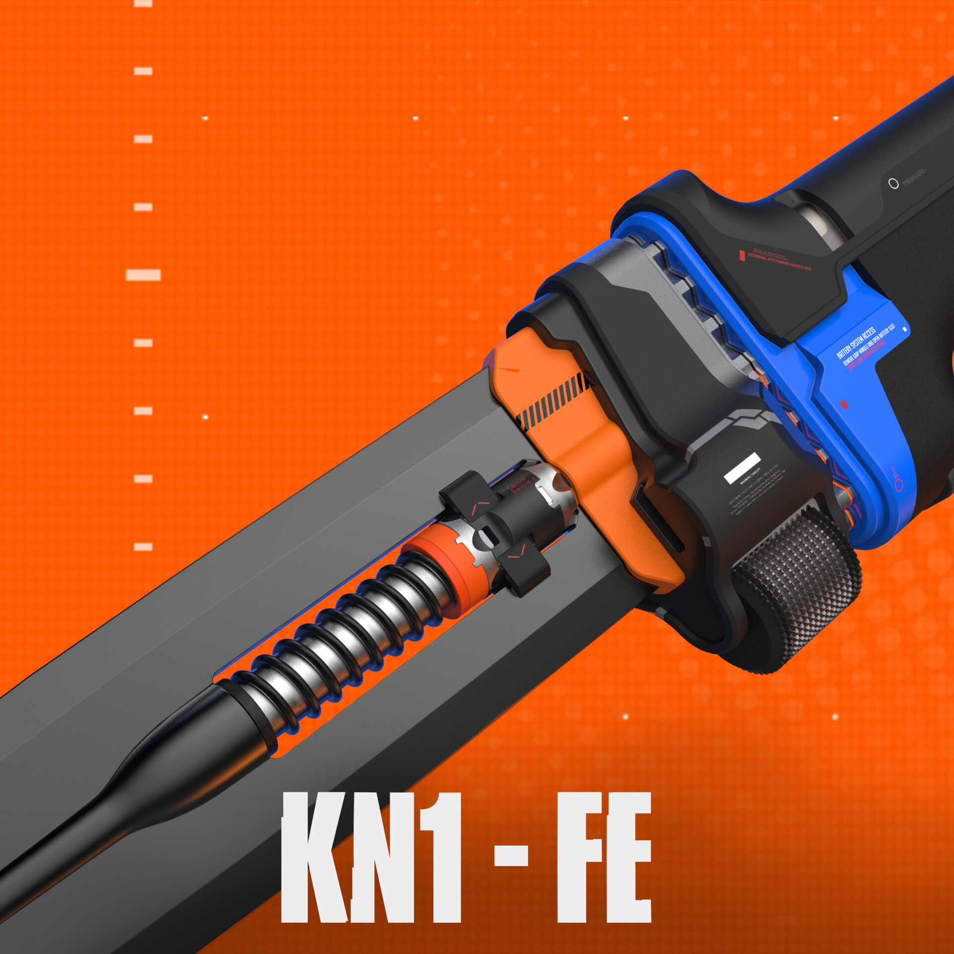 ArtStation - Model KN1 - Fe