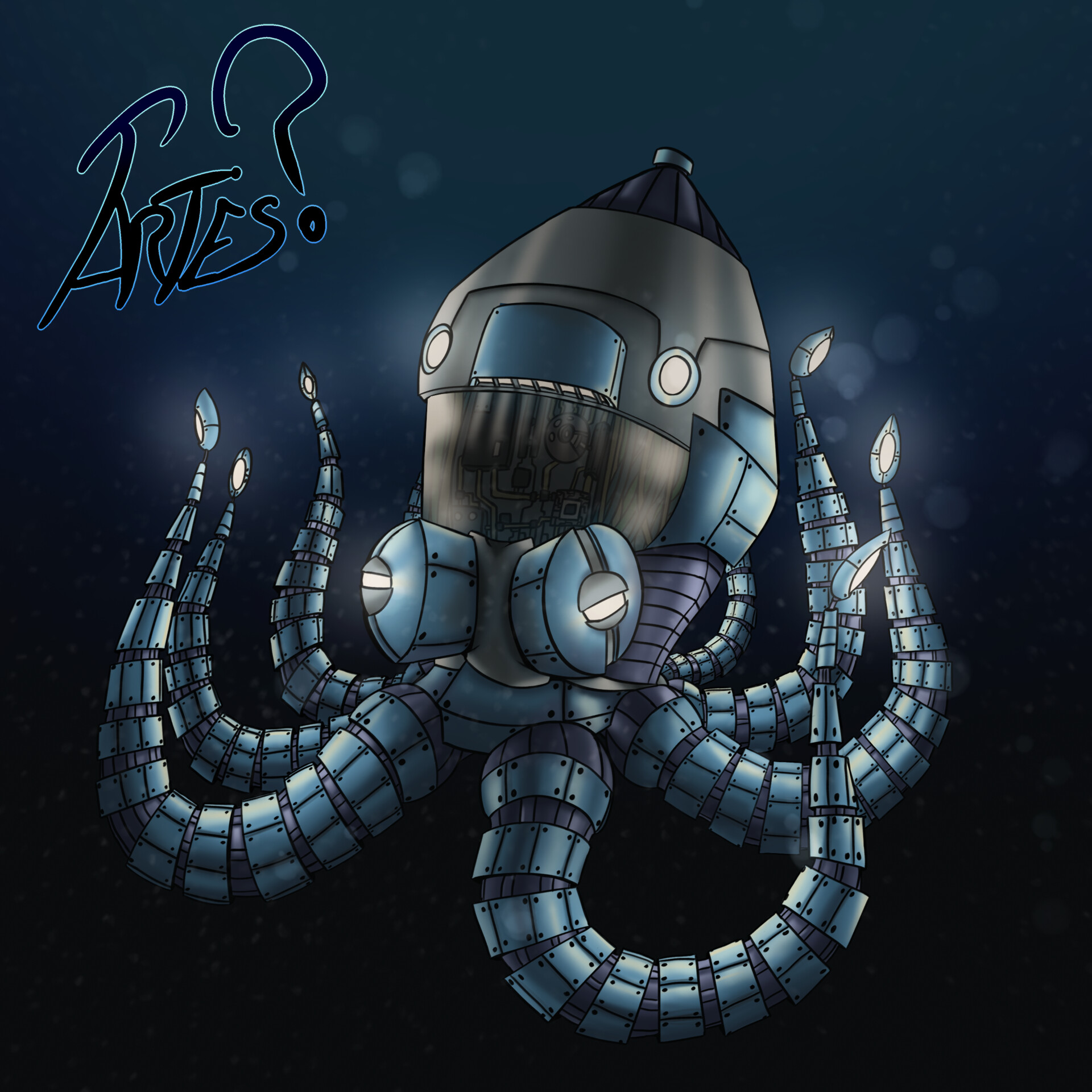 ArtStation - Mechanical Octopus