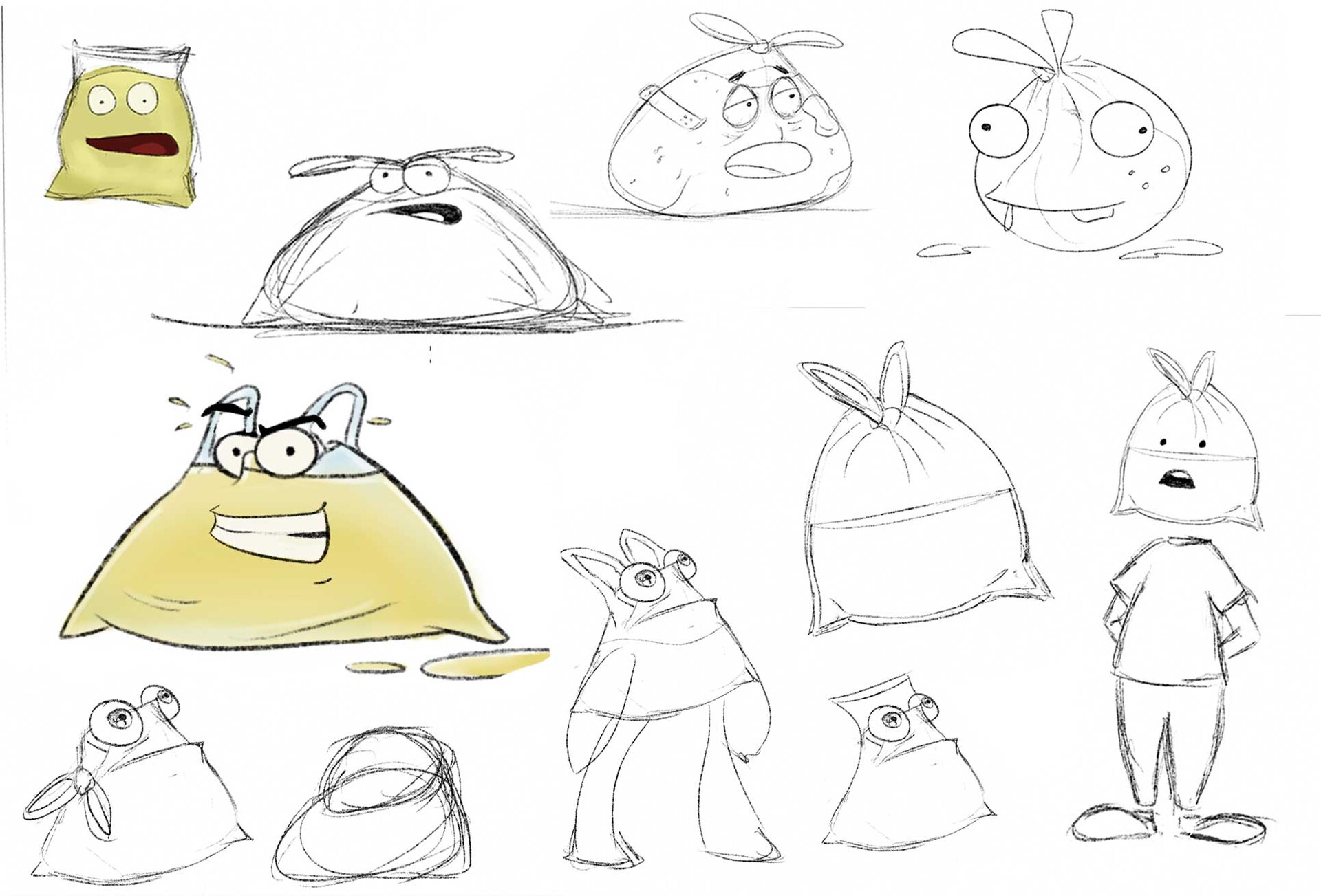 ArtStation - Character concept art for animation