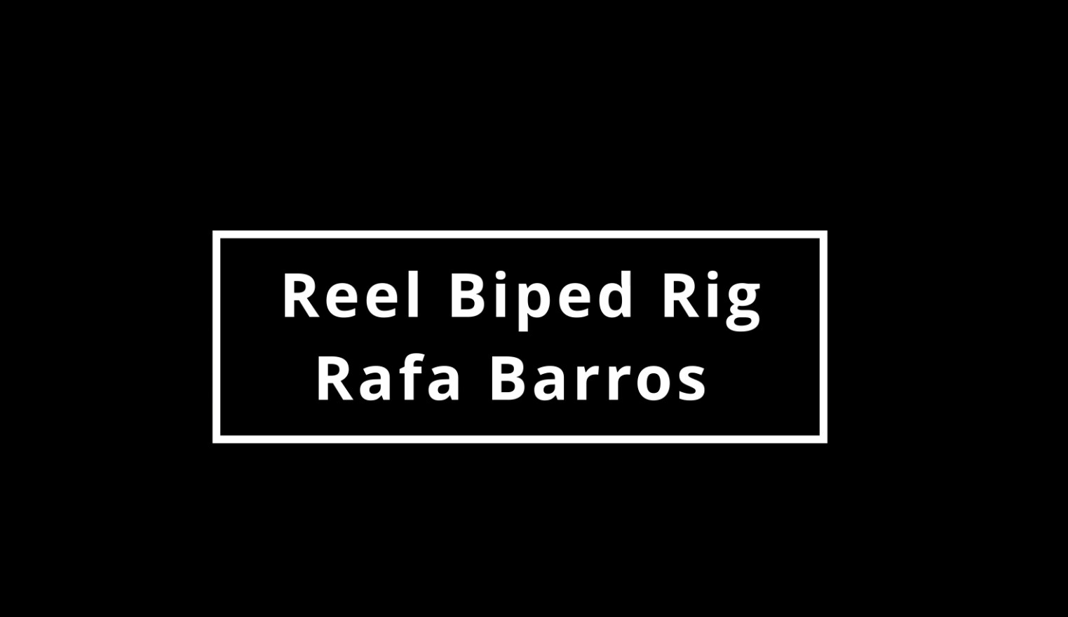 ArtStation - BIPED RIG