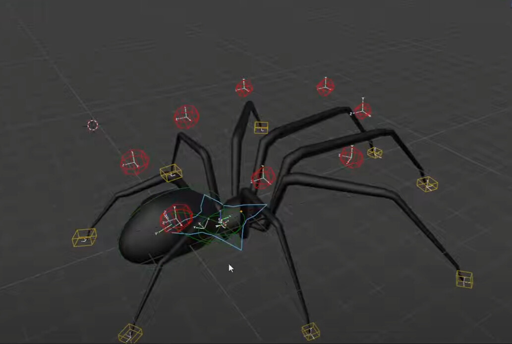 ArtStation - Rig for Spider
