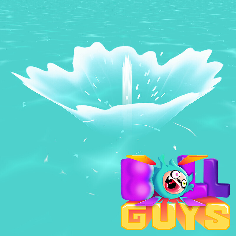 ArtStation - Stylized water splash VFX