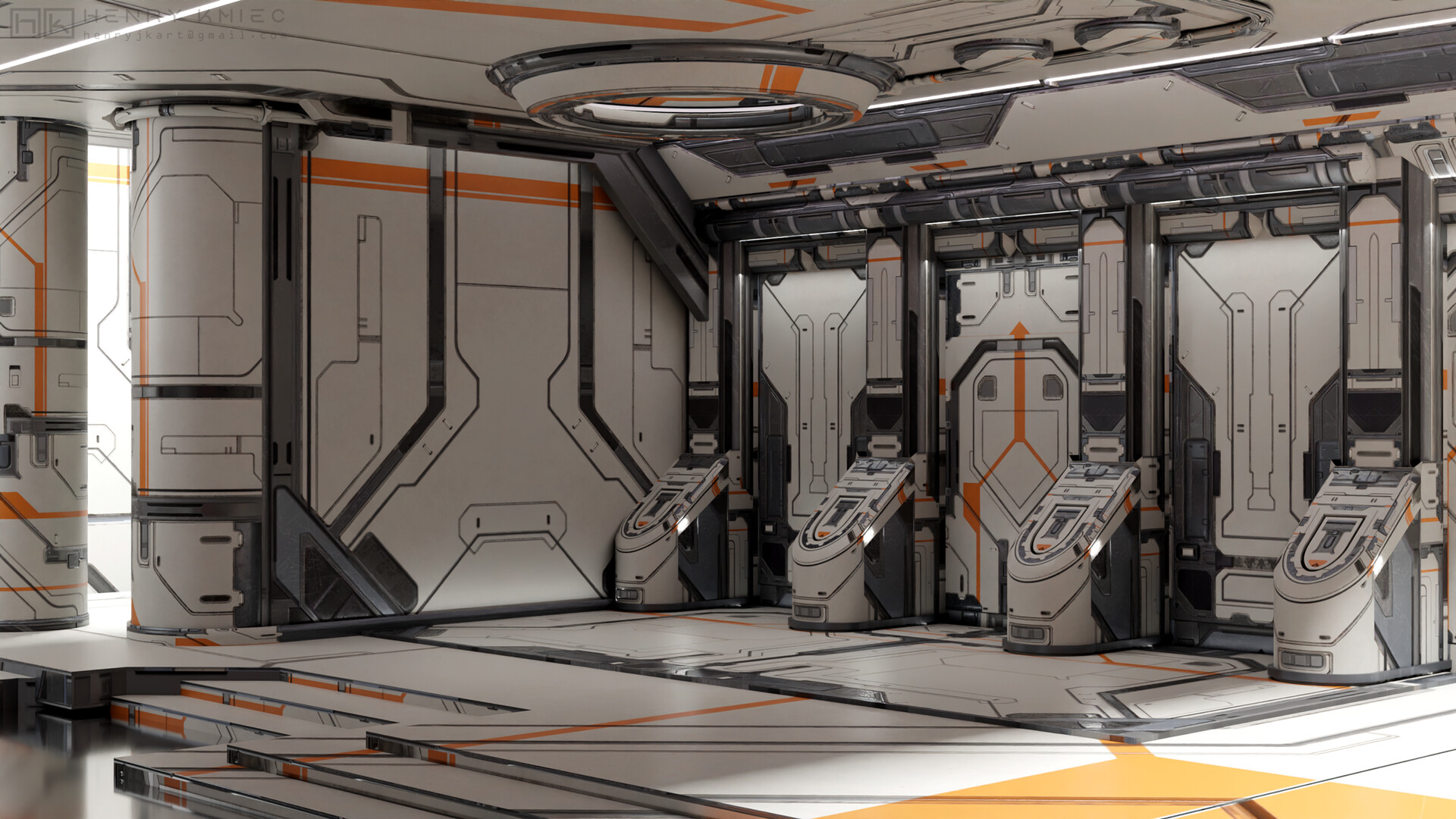 ArtStation - Sci-Fi Trim/Material