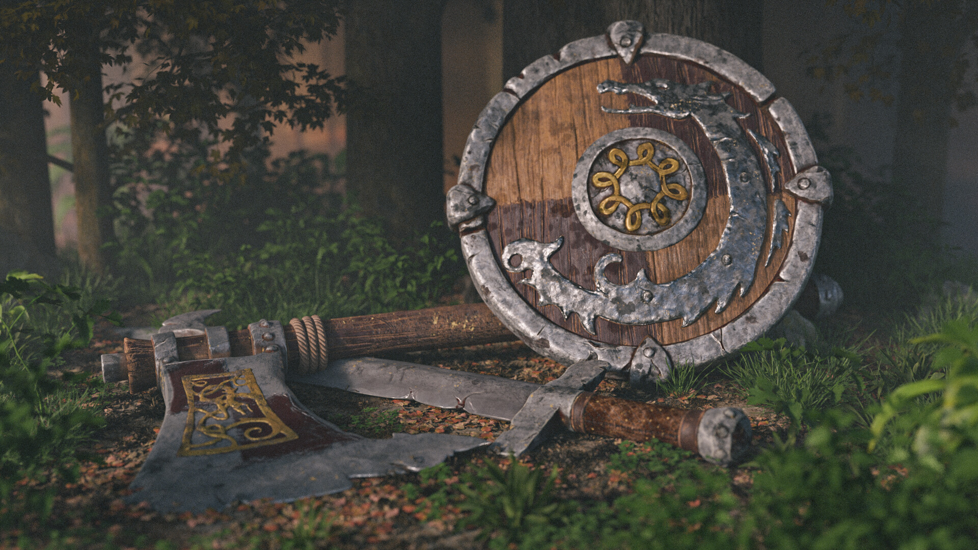 ArtStation - Viking Weapon Assets