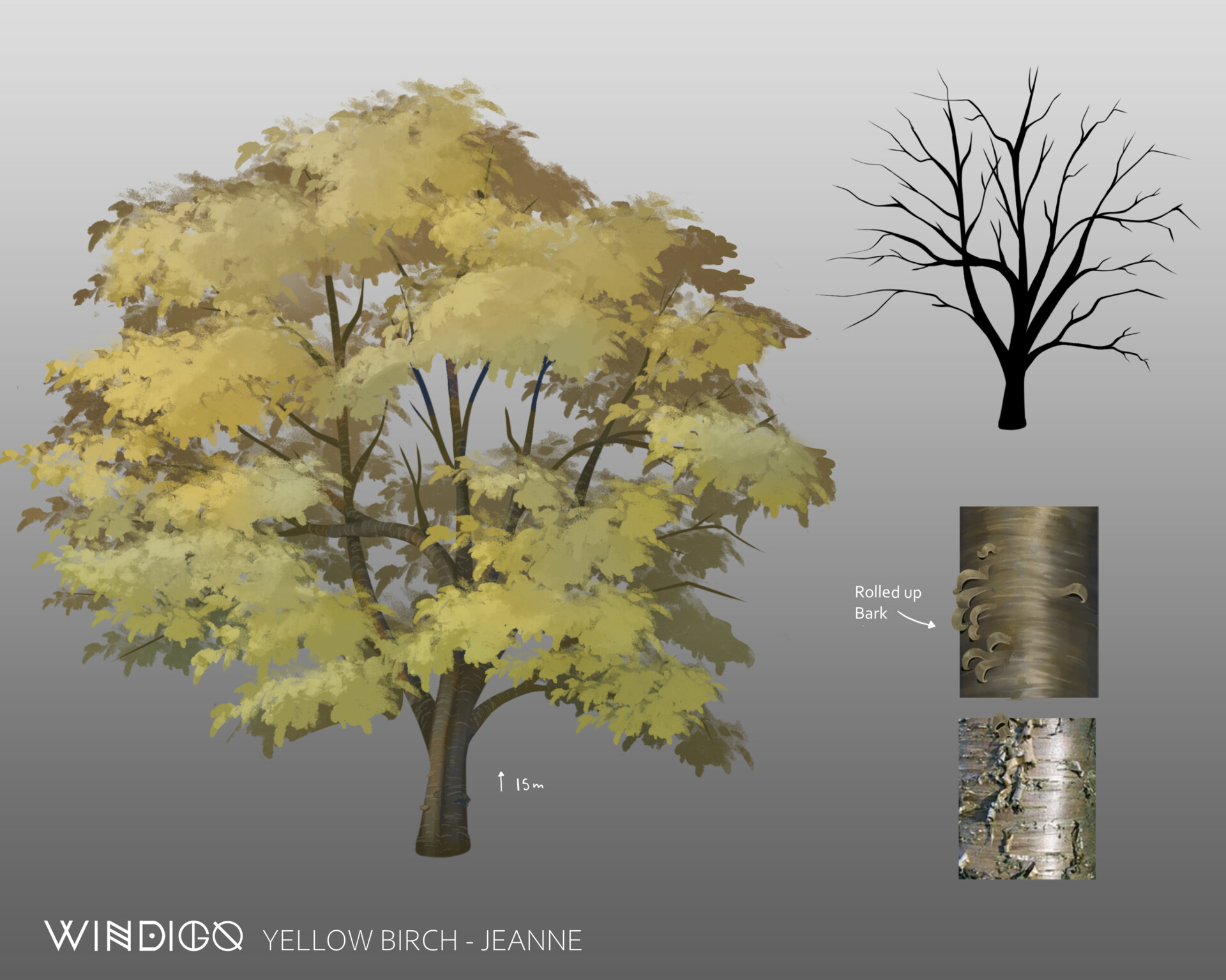 ArtStation - Two Falls - Trees