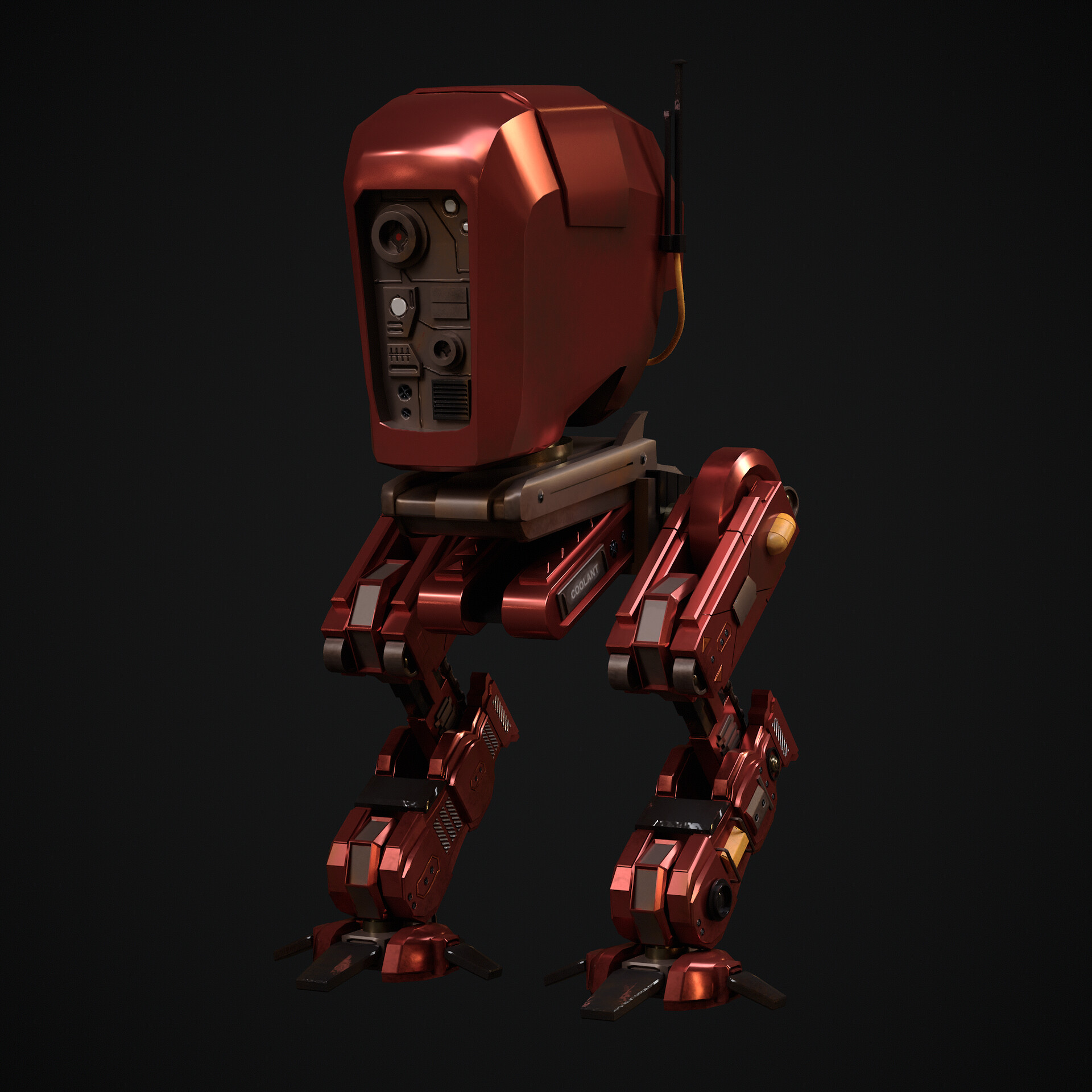 ArtStation - Biped Mech