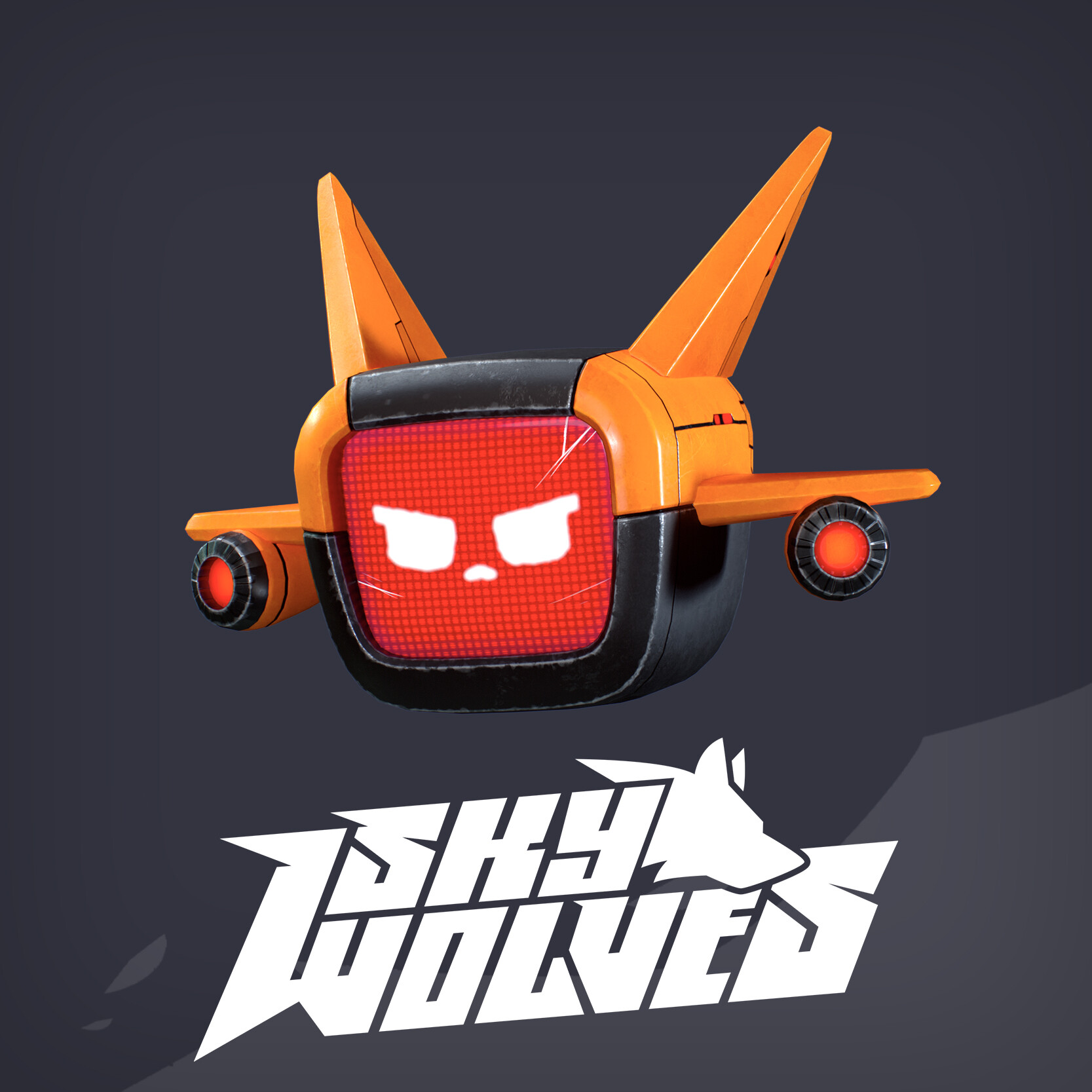 ArtStation - SkyWolves Demo - Character - Enemy Drone