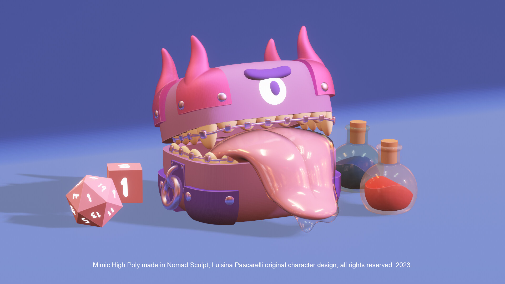 ArtStation - Teenage Mimic - 2023