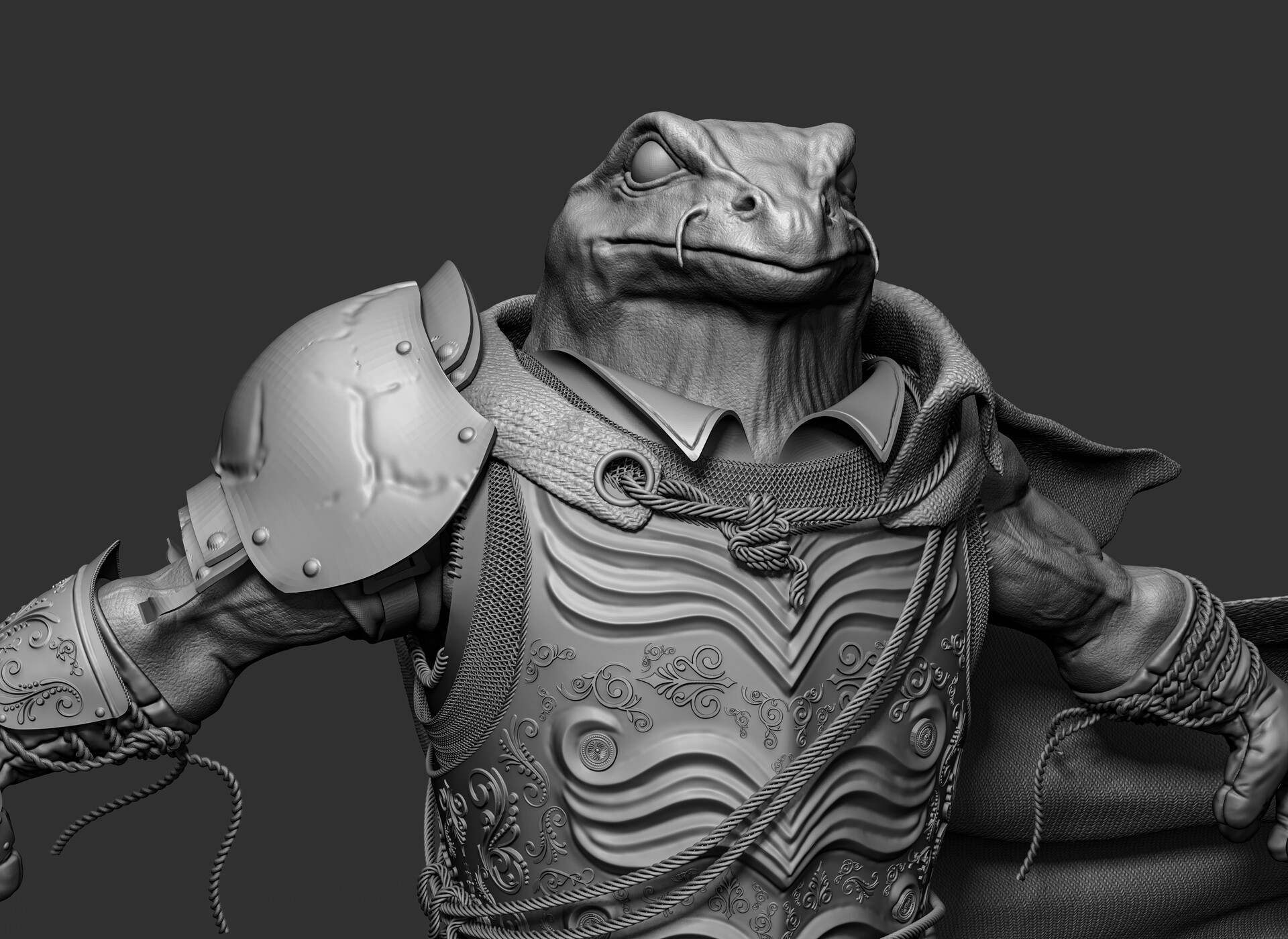 ArtStation - Armored Frog