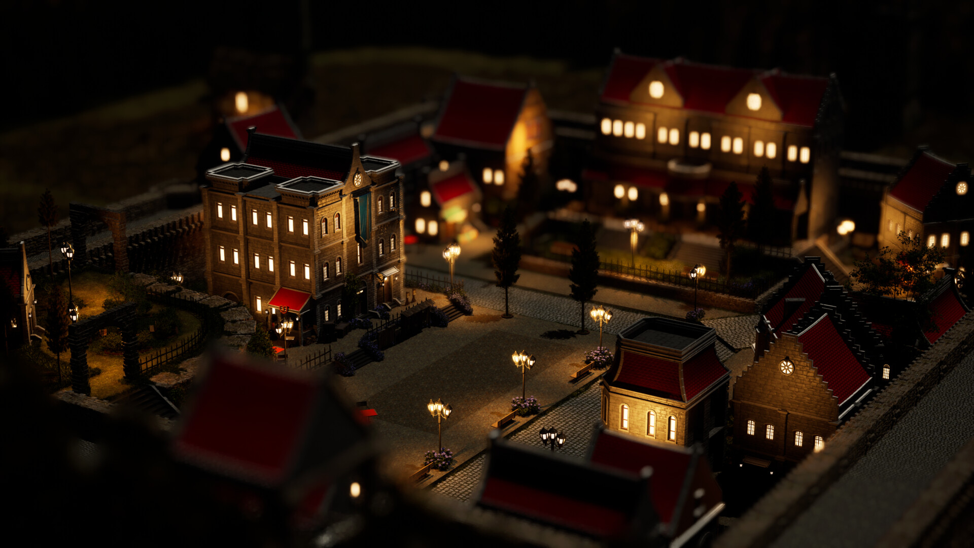 ArtStation - Fantasy RPG "Mabinogi" - Dunbarton Concept