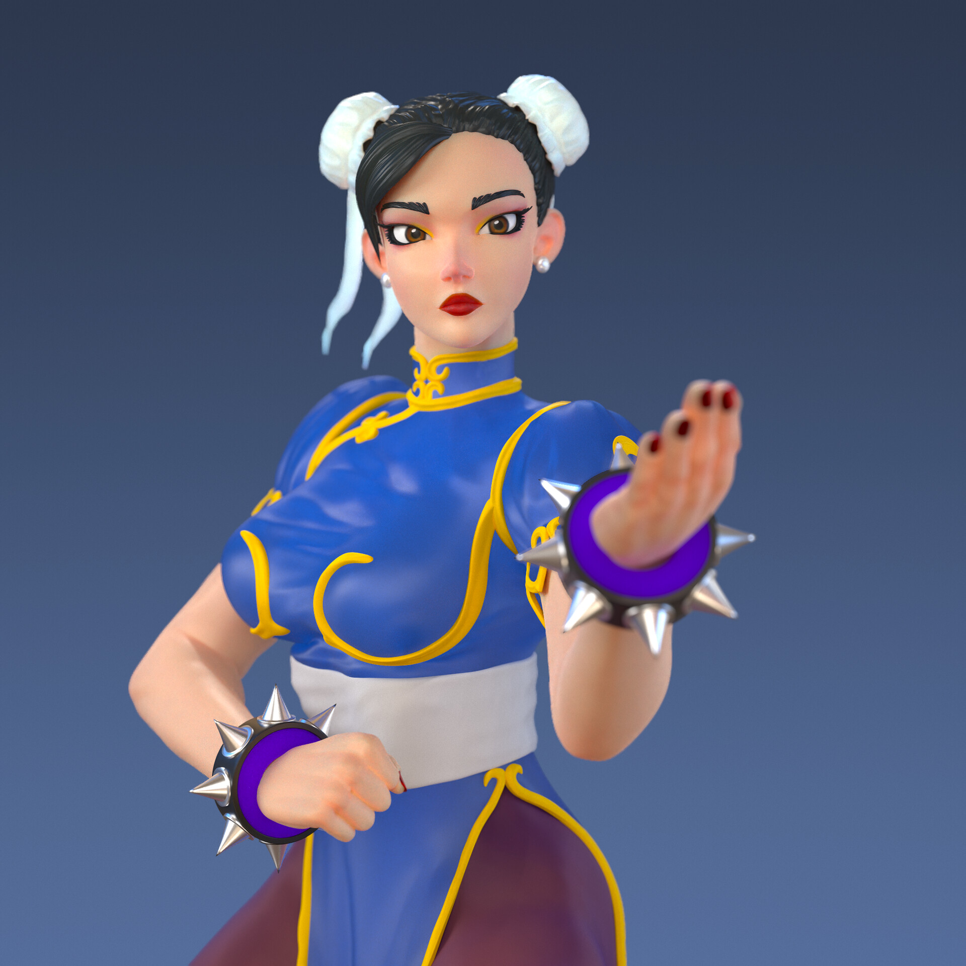 ArtStation - Chun Lee. Street Fighter