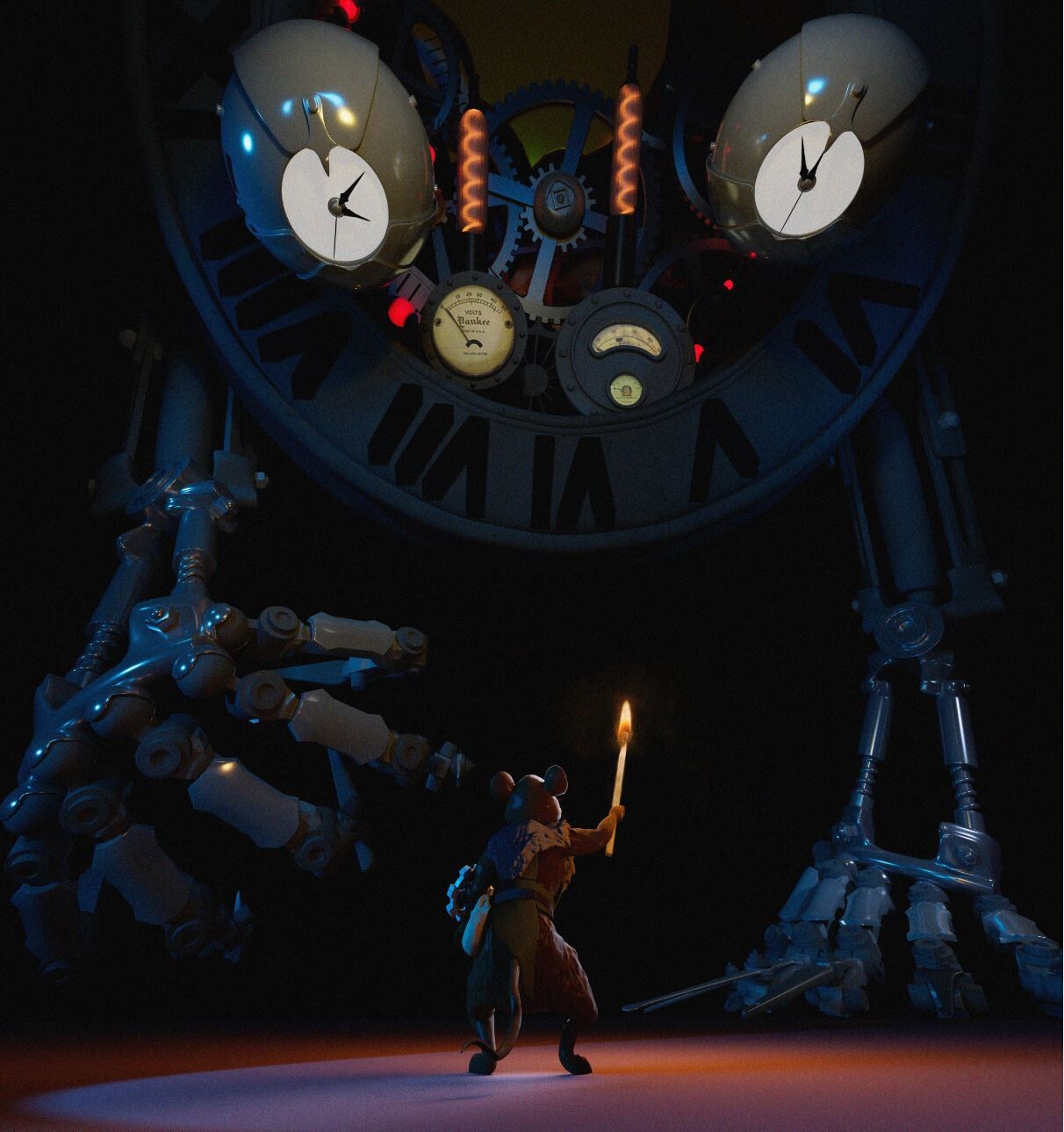 ArtStation - Hickory Dickory Dock - Concept