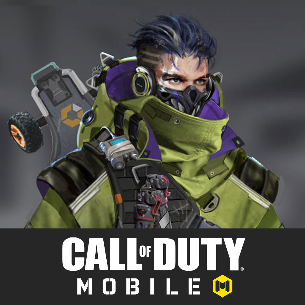 ArtStation - Call of Duty: Mobile-Cyberpunk Skateboarder / Character design