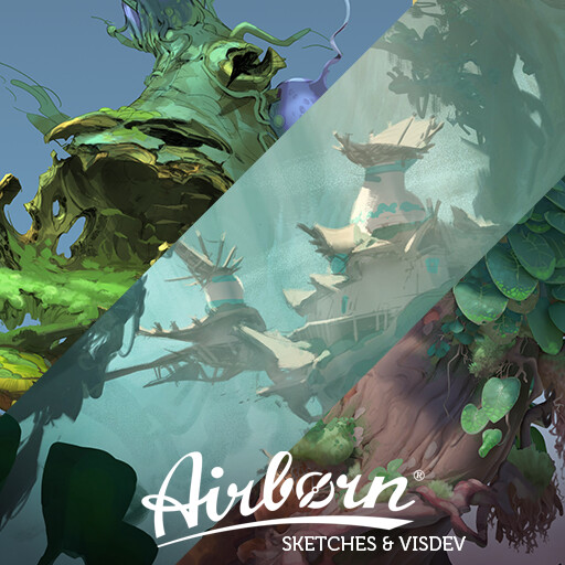ArtStation - Airborn Showcase - Visdev and Sketches