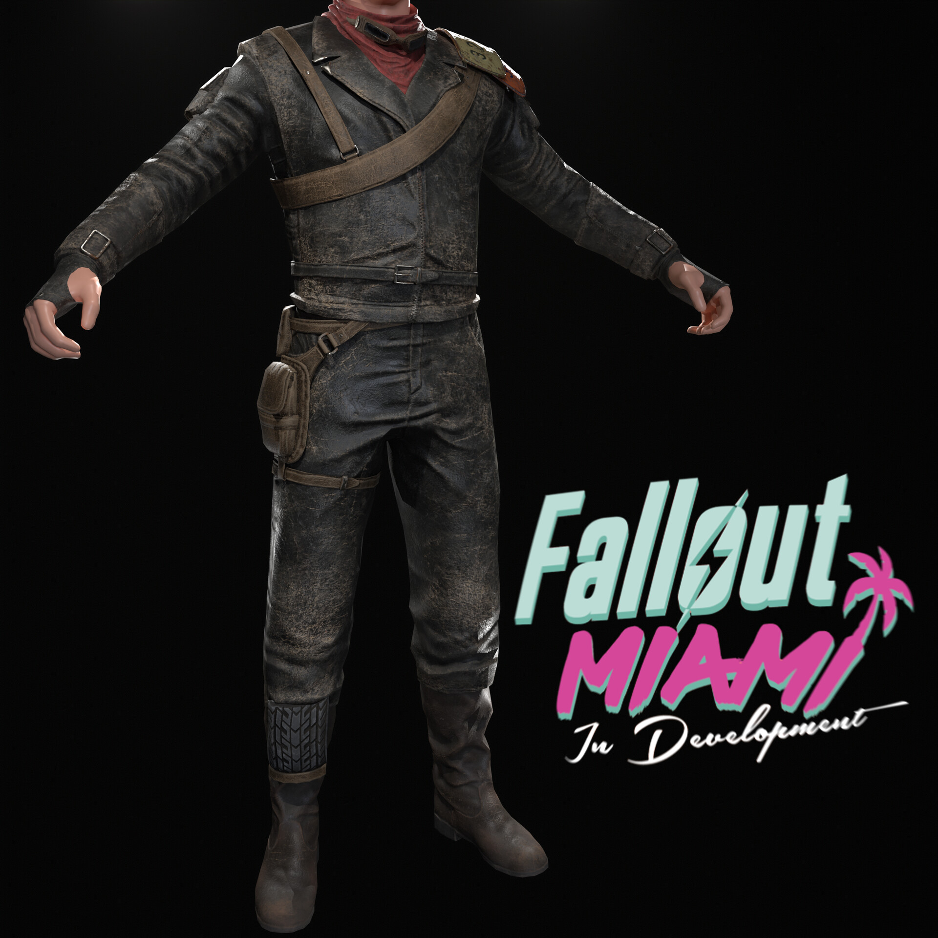 Matthew Krause - Fallout: Miami - Axel Slate Outfit
