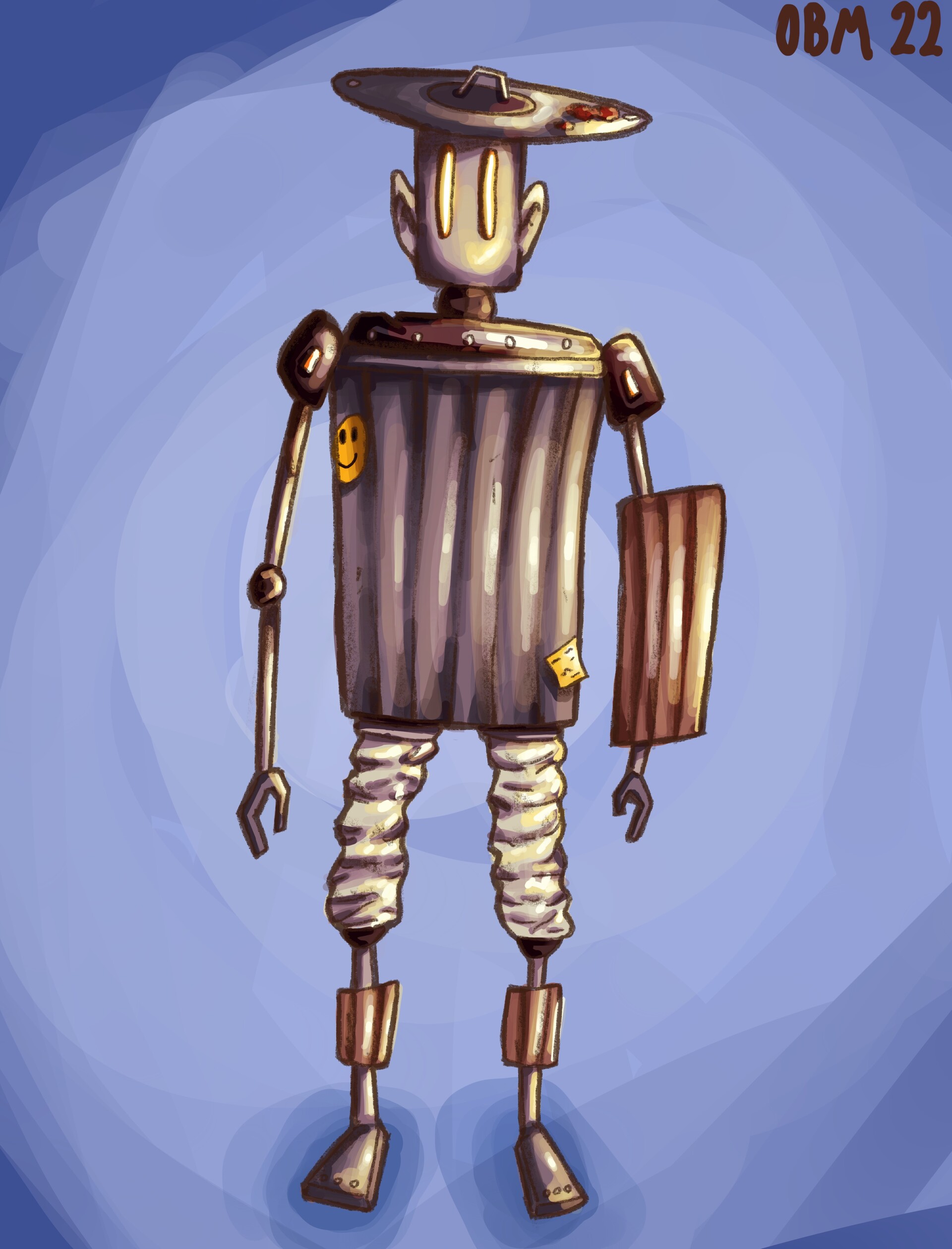 ArtStation - Trash robot concept