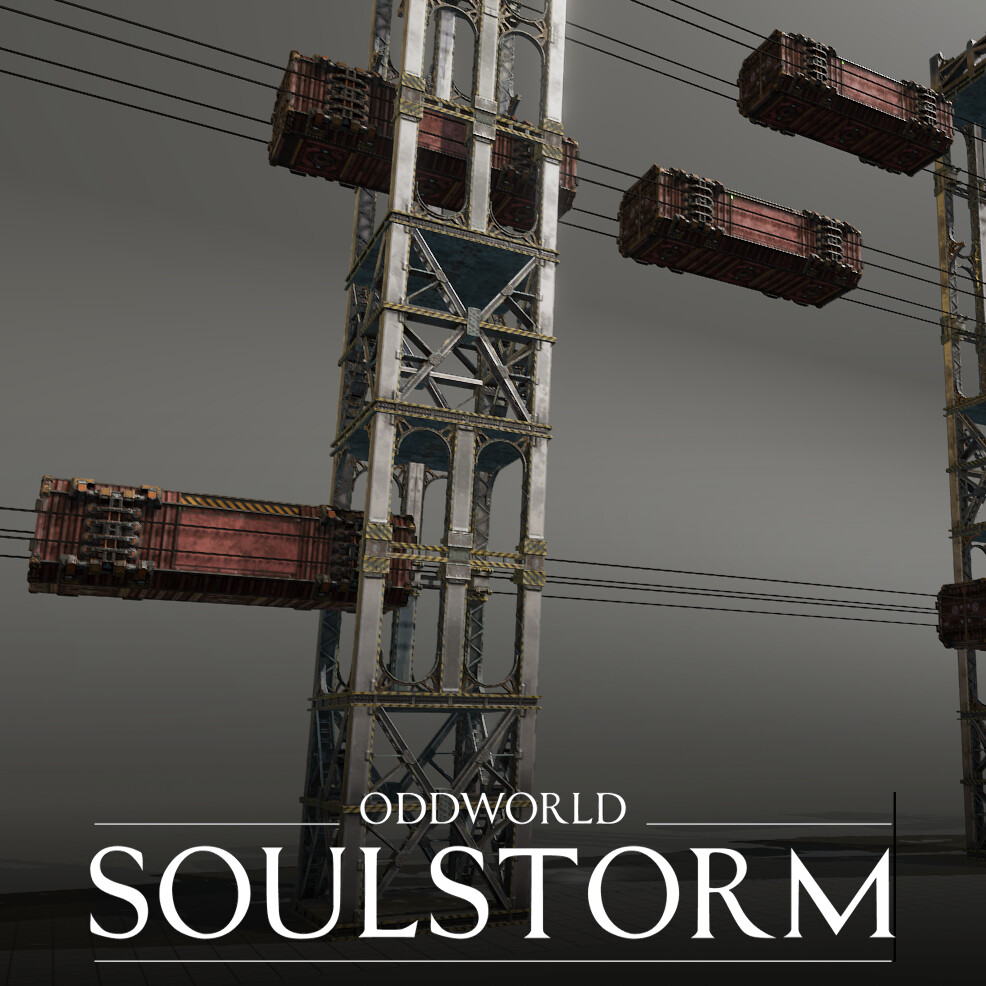 ArtStation - Oddworld: Soulstorm - Prop Creation