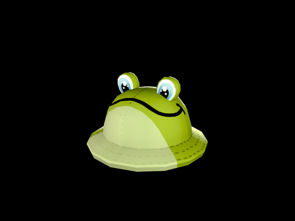 ArtStation - Frog Hat UGC