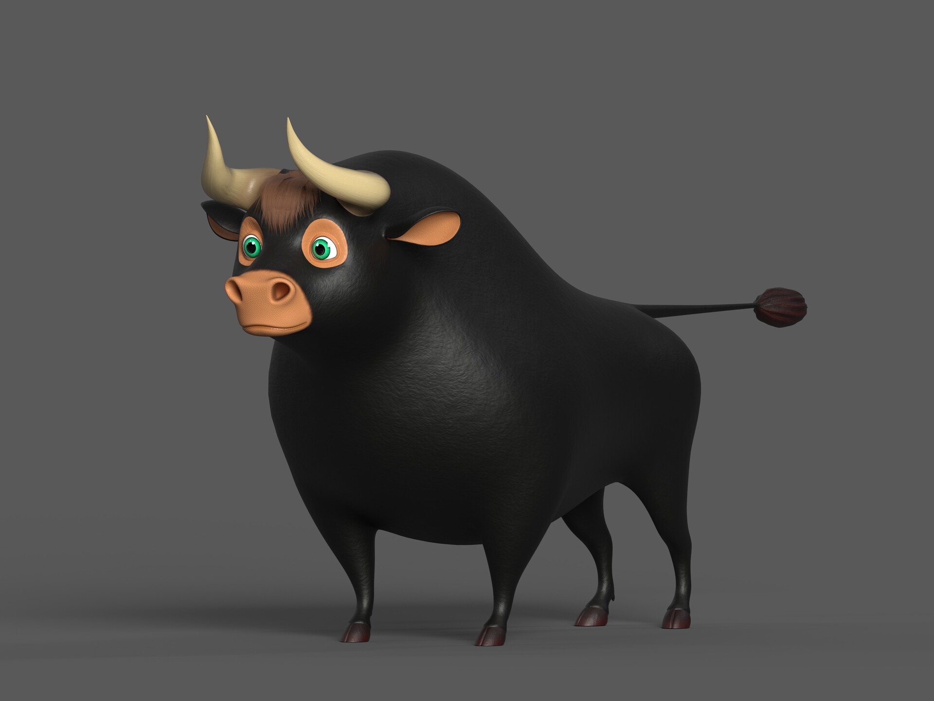 ArtStation - Ferdinand, A Bull with a big heart