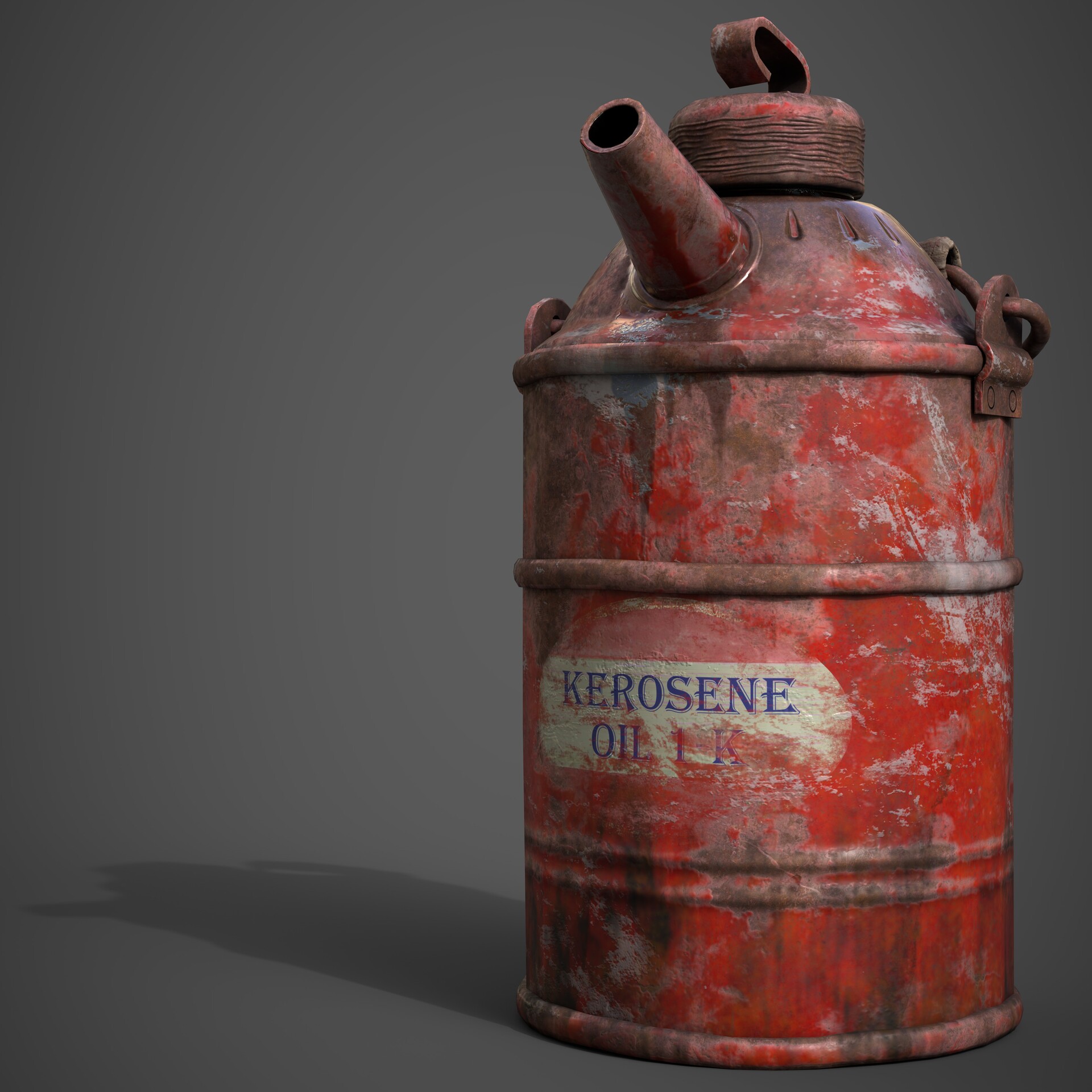 ArtStation - Blender Beginners Modelling Tutorial YouTube Series | Game Ready Kerosene Can