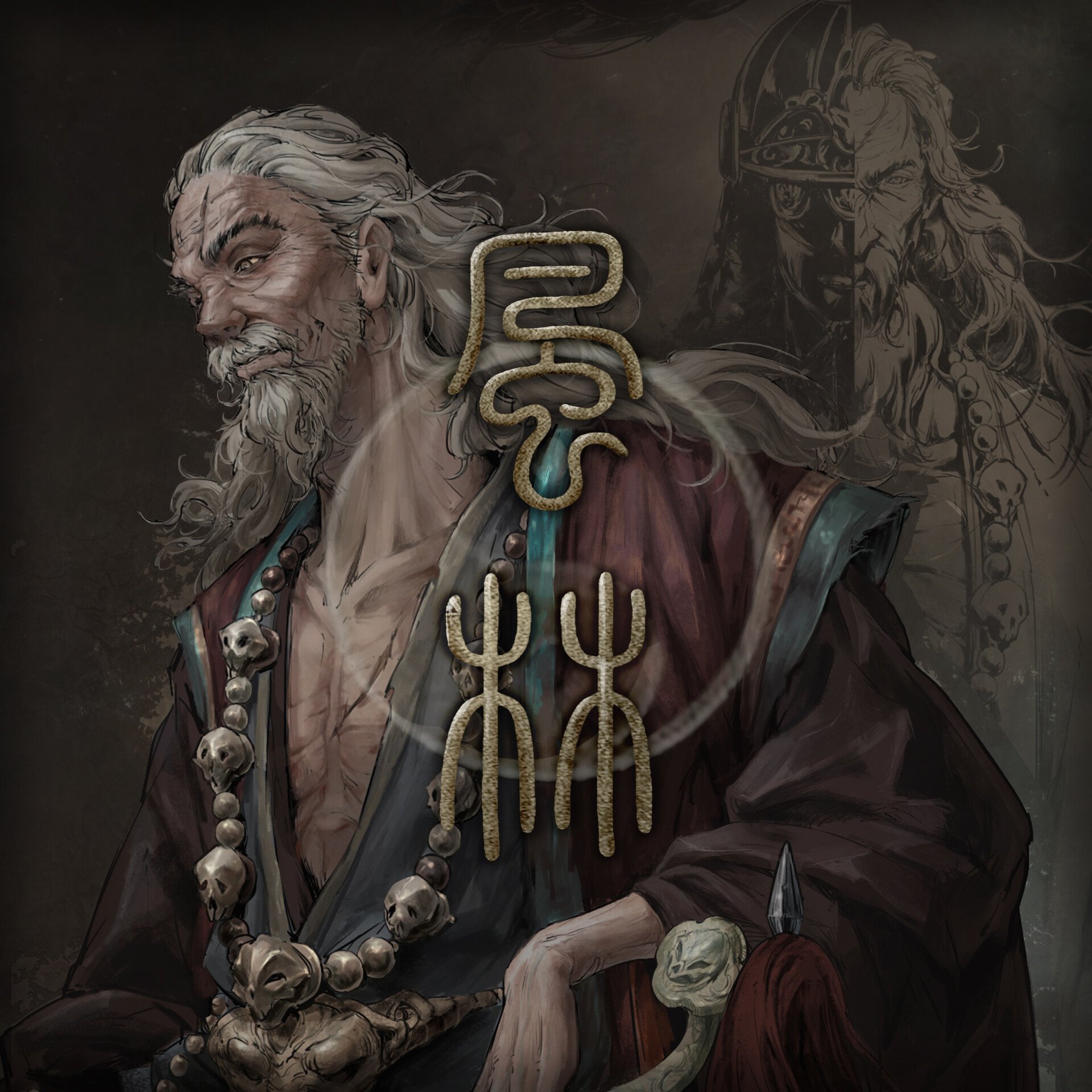 ArtStation - the Old Martial God-Feng Lin