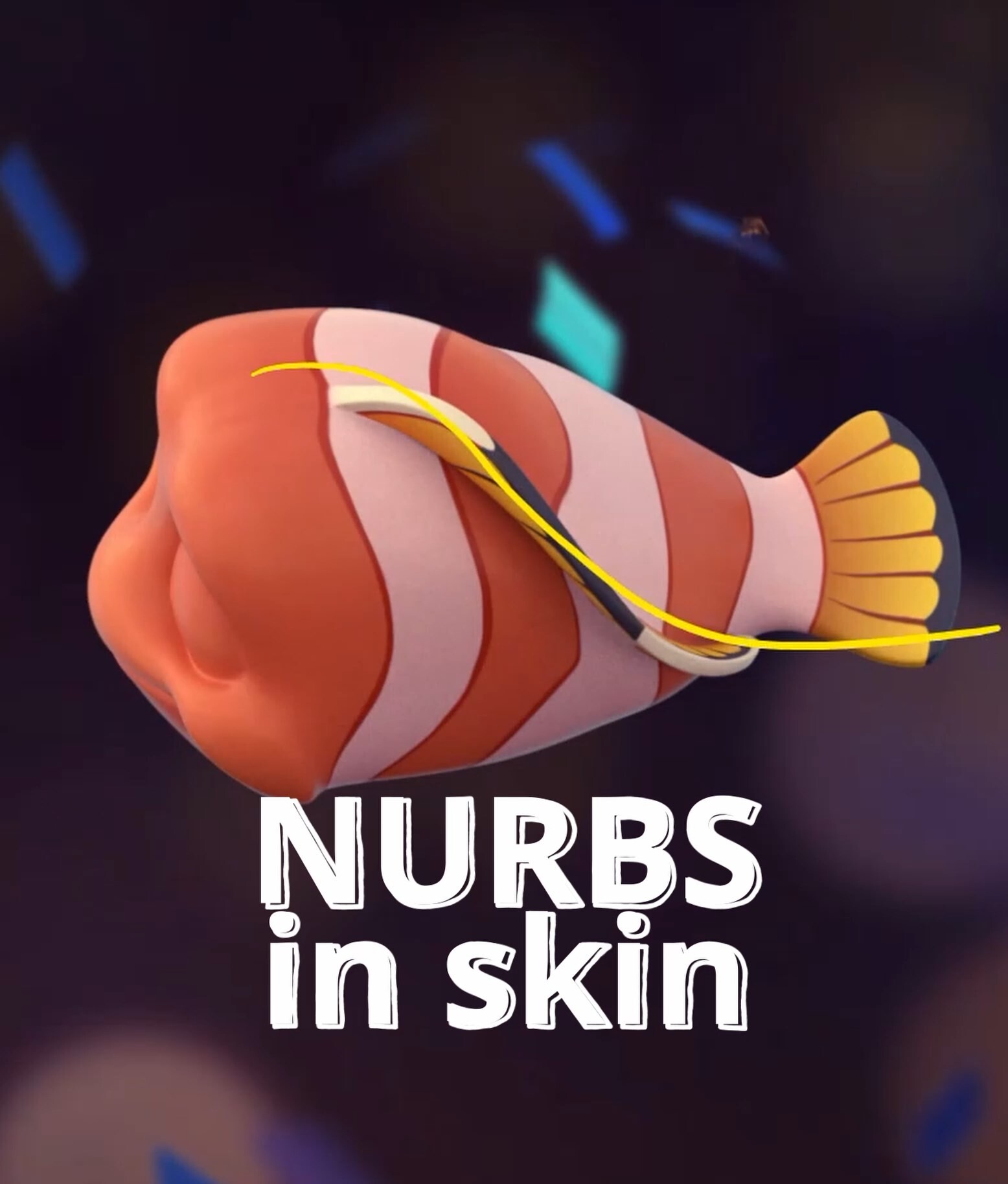 ArtStation - Fish rig (maya)