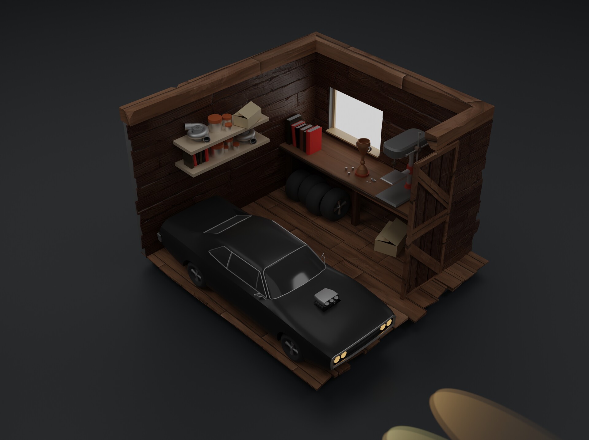 ArtStation - Stylized gurage modelling