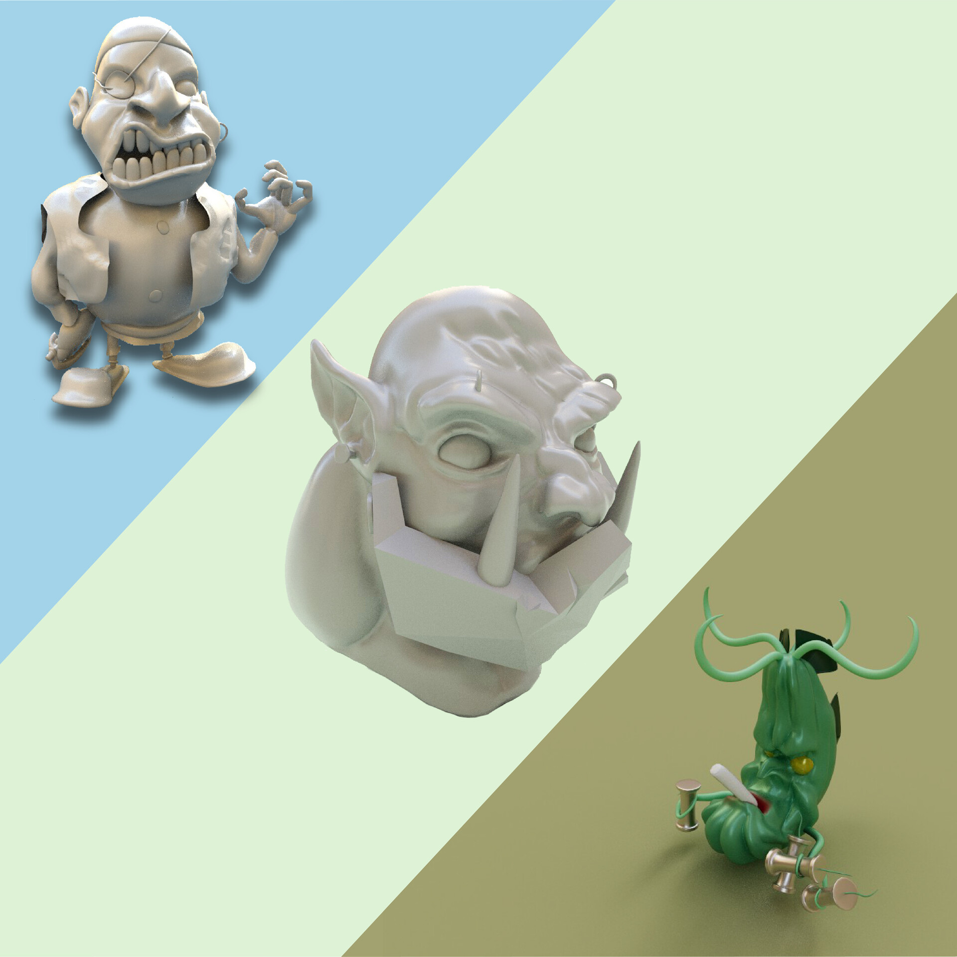 ArtStation - practicando personajes