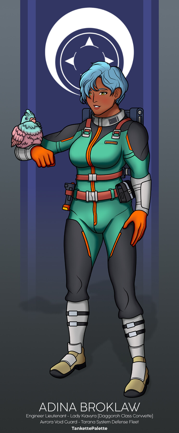 ArtStation - Chief Engineer Adina Broklaw and Wanda