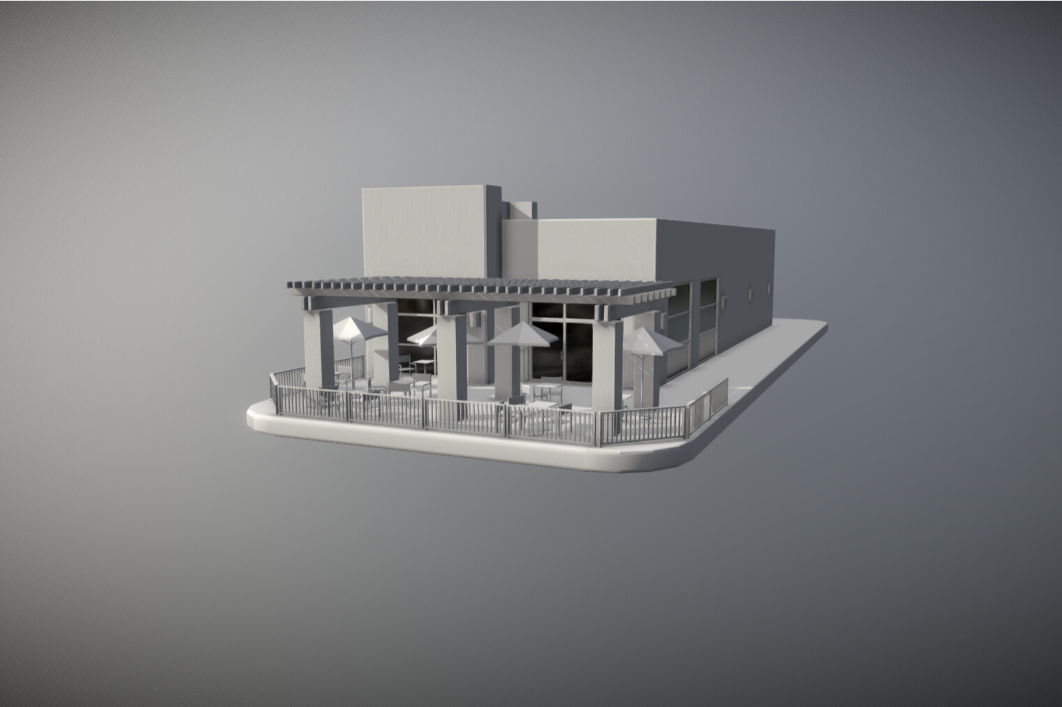 ArtStation - Coffee Shop - Portfolio 4 Milestone 2