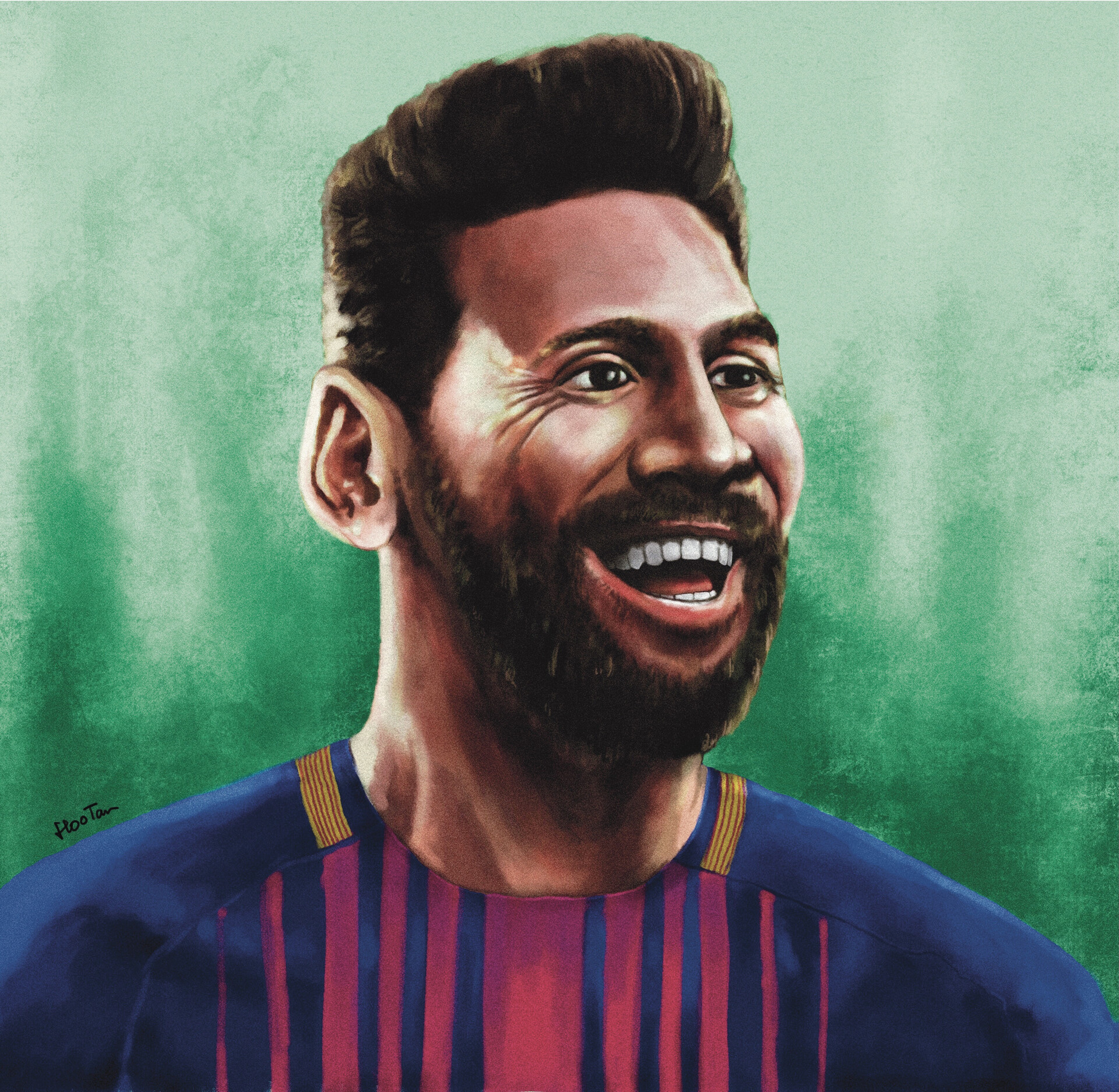 ArtStation - Portrait 2D painting