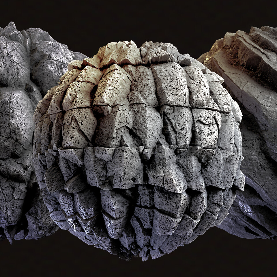 ArtStation - Rock Materials