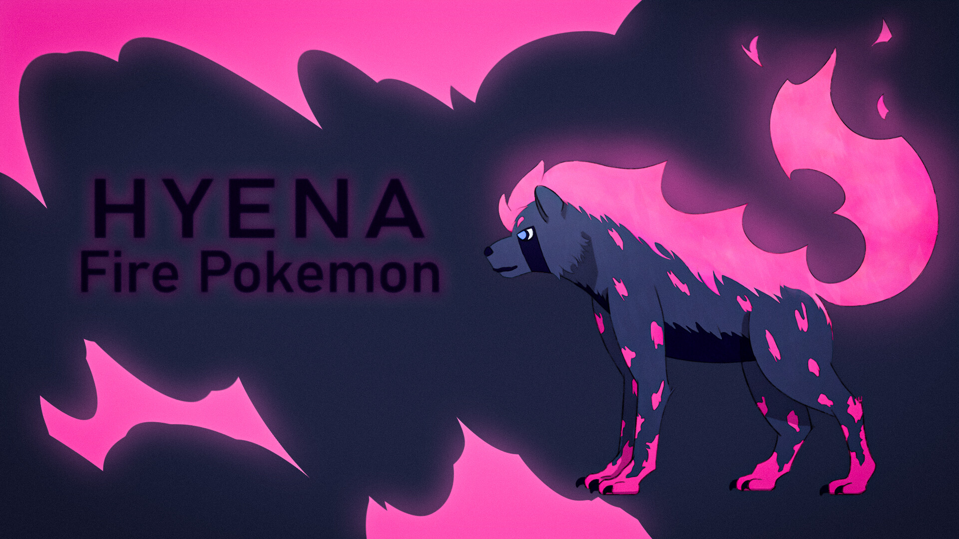 ArtStation - Hyena ~ Fire Pokemon