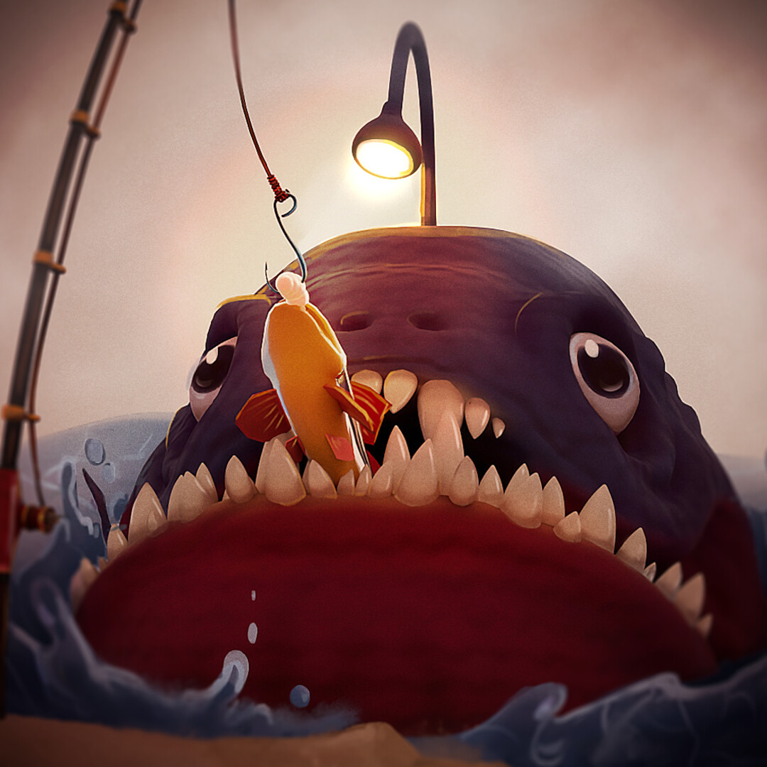 ArtStation - Monster Fish