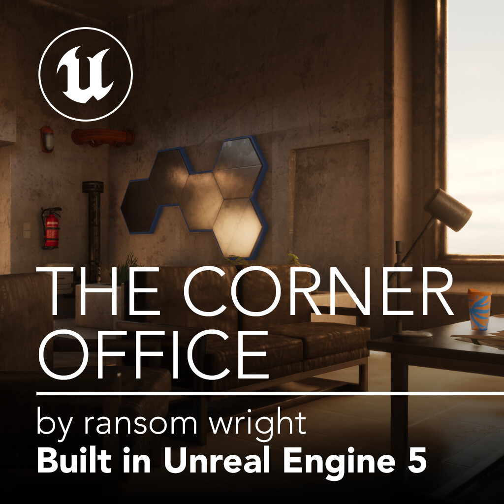 ArtStation - The Corner Office - UE5 Environment