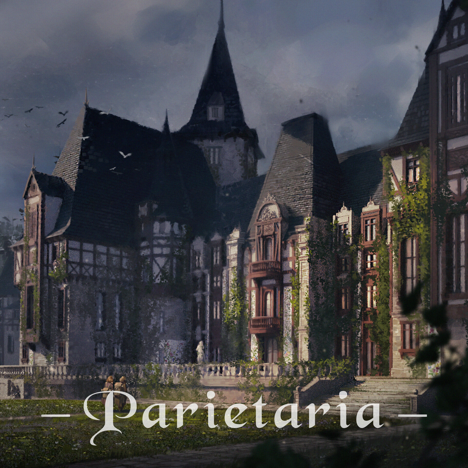 ArtStation - Parietaria - main building concept