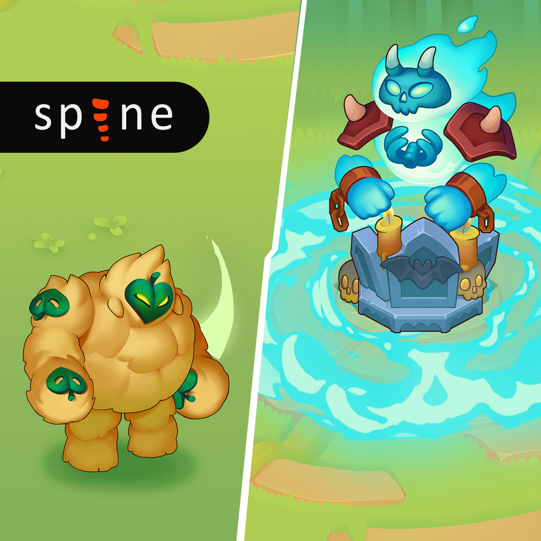 ArtStation - SPIRITS AND MOB ANIMATION