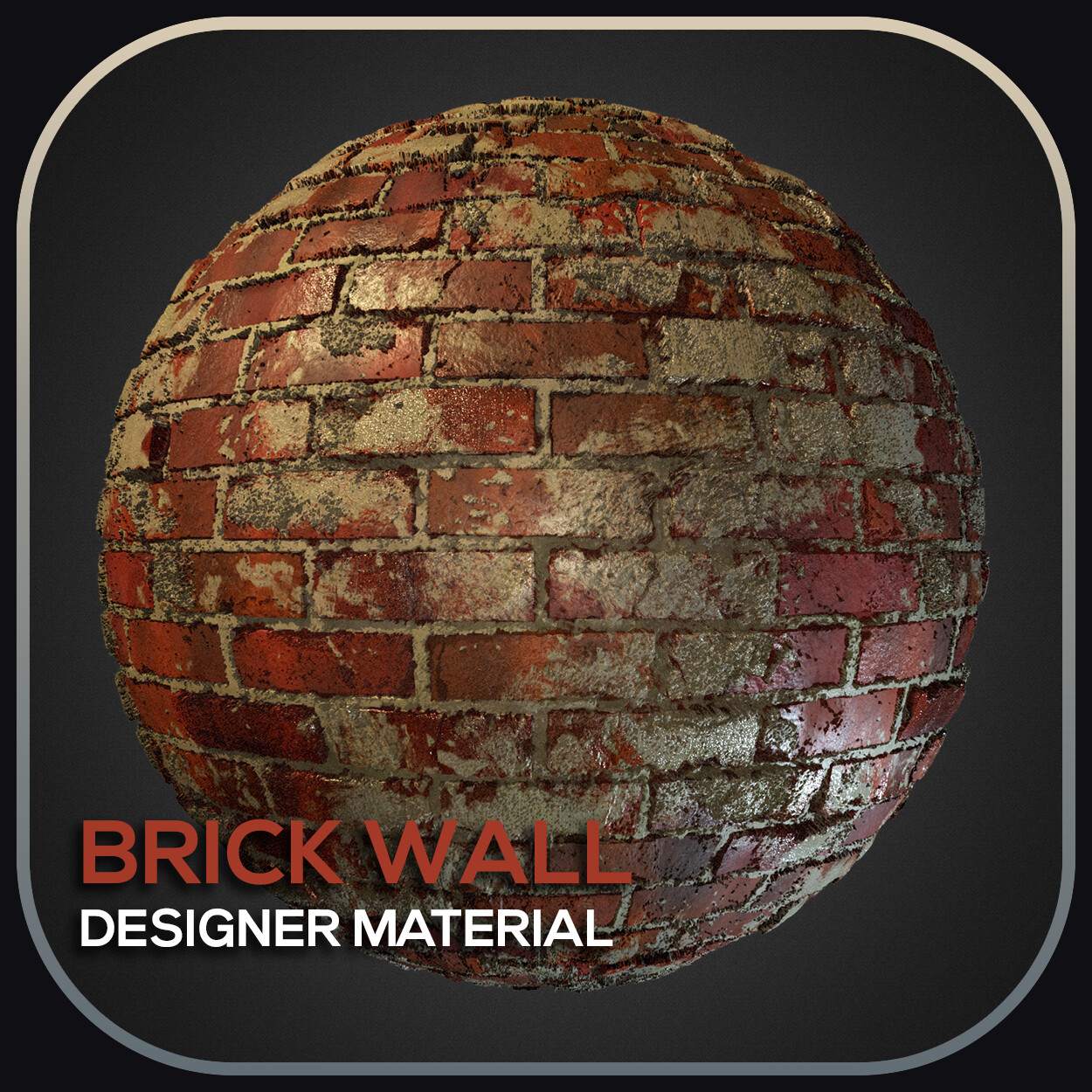 ArtStation - Brick Wall - Designer Material
