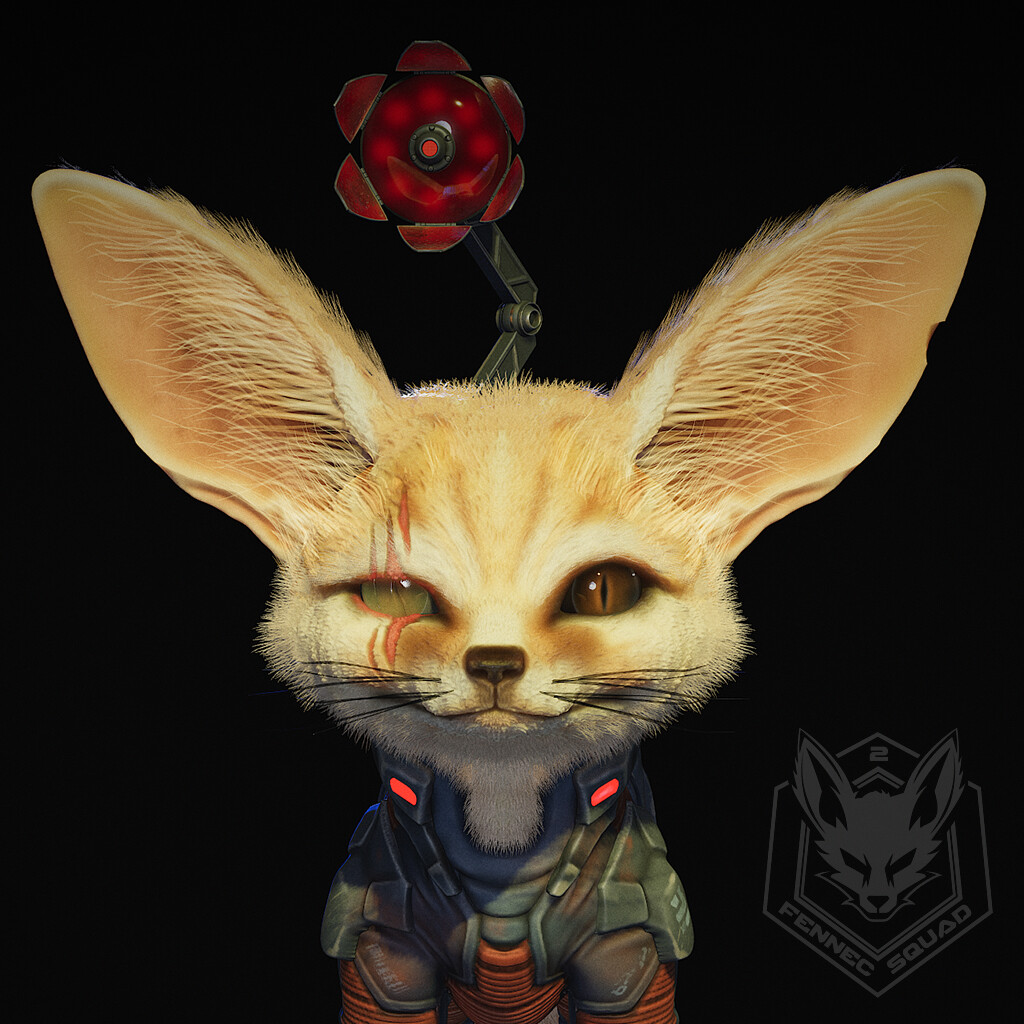 ArtStation - Fennec Fox Recon Squad