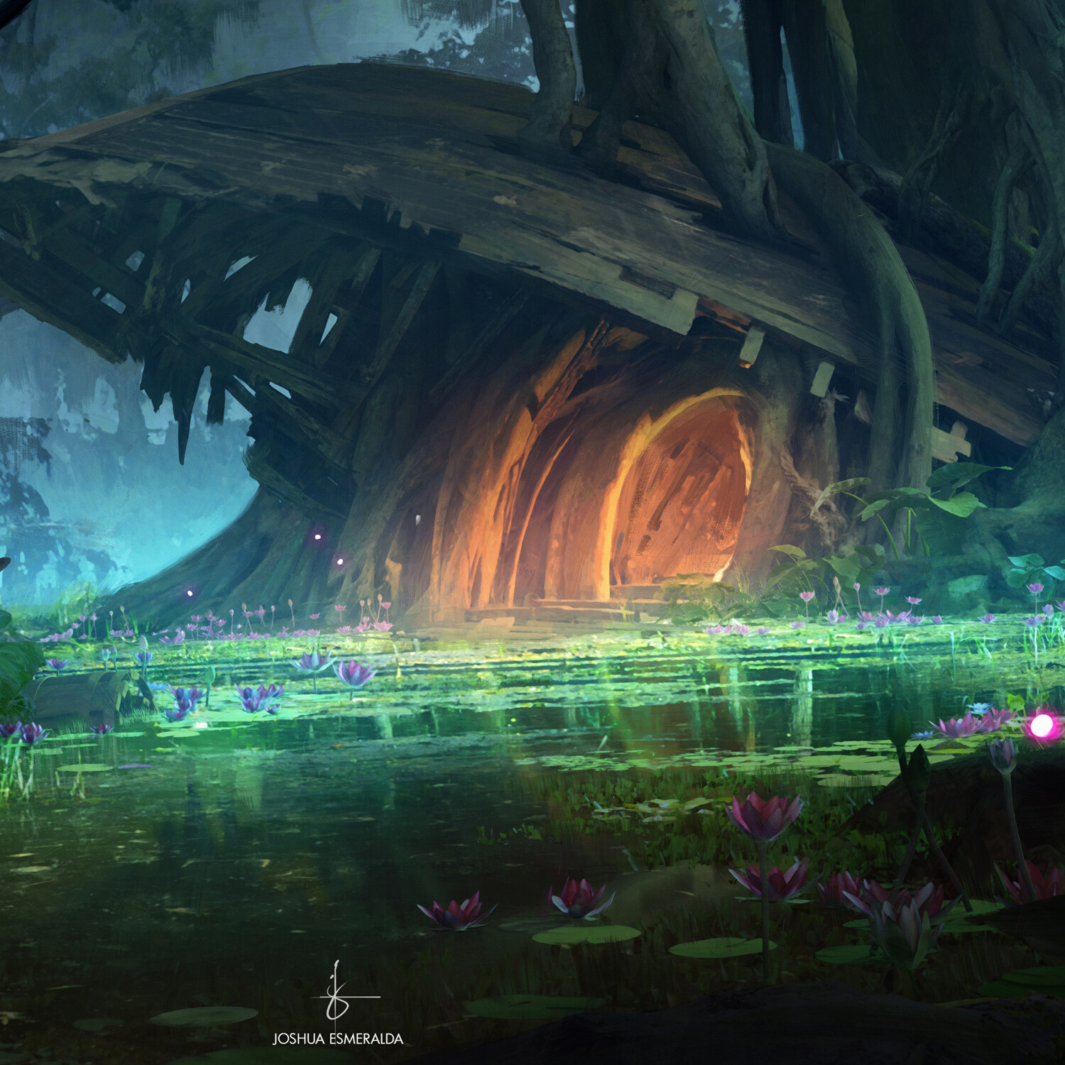 ArtStation - Sacred Swamp