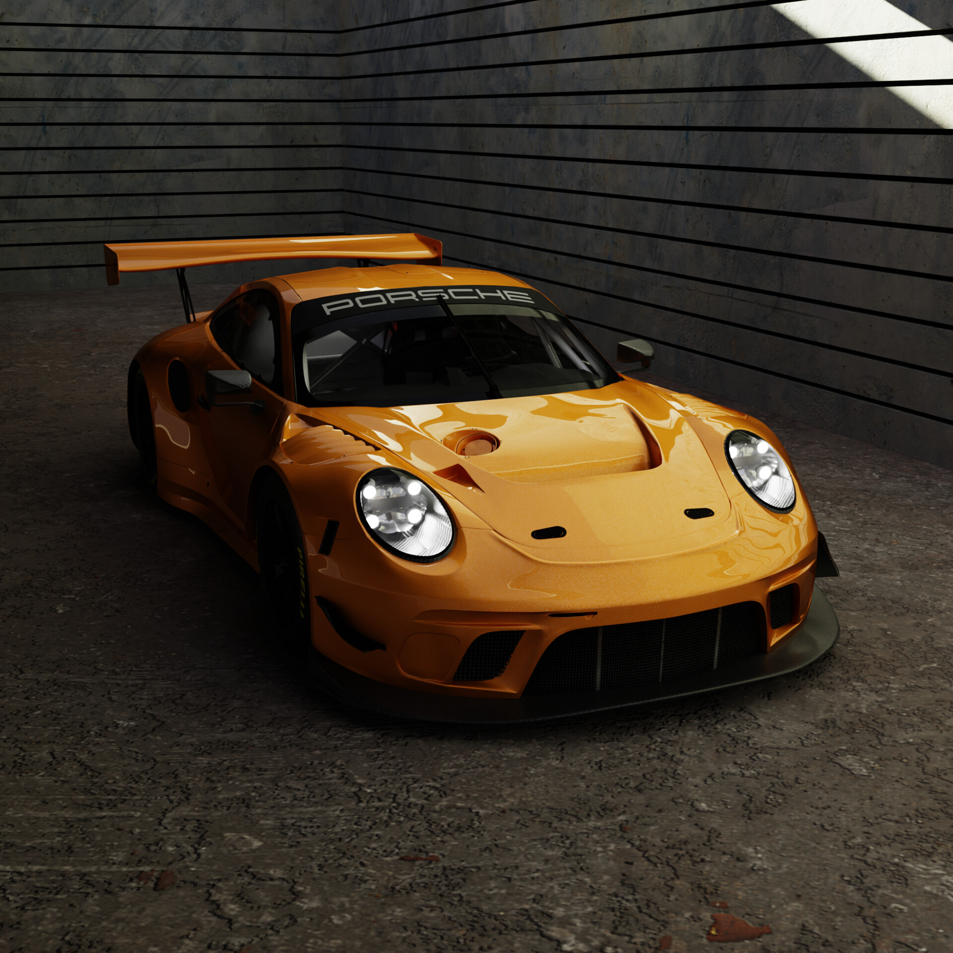 ArtStation - Colorful 911 GT3 R