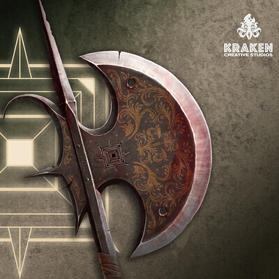 ArtStation - Azure: Scars of Ascension Halberds