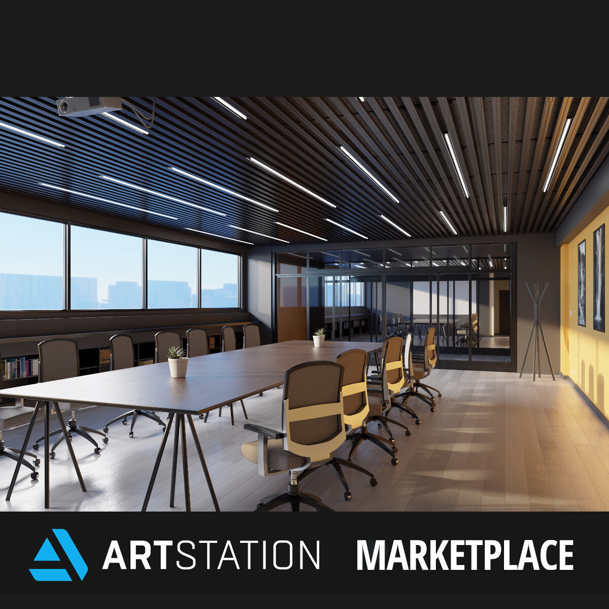 ArtStation - Modern Office Design
