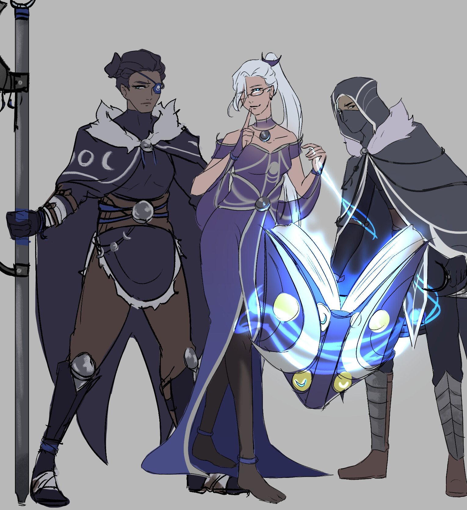 ArtStation - Holy Trinity - Warrior, Assassin, and Mage